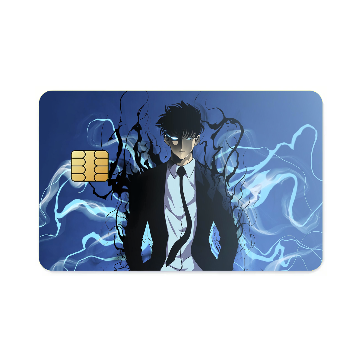 Anime Solo Leveling Credit Card Skins (4-in-1 Pack)