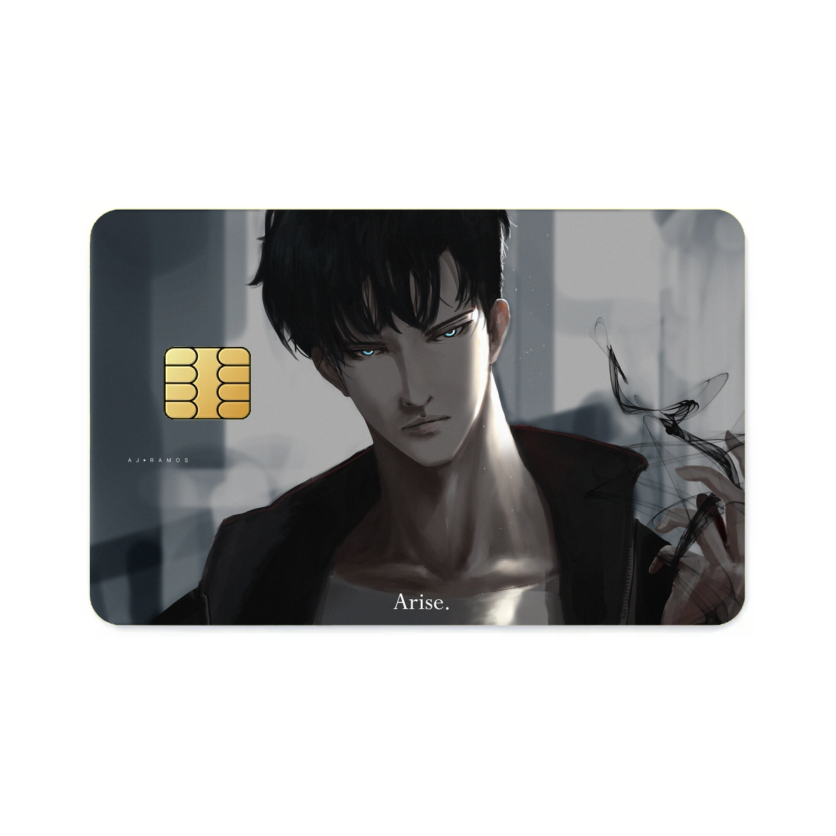 Anime Solo Leveling Credit Card Skins (4-in-1 Pack)