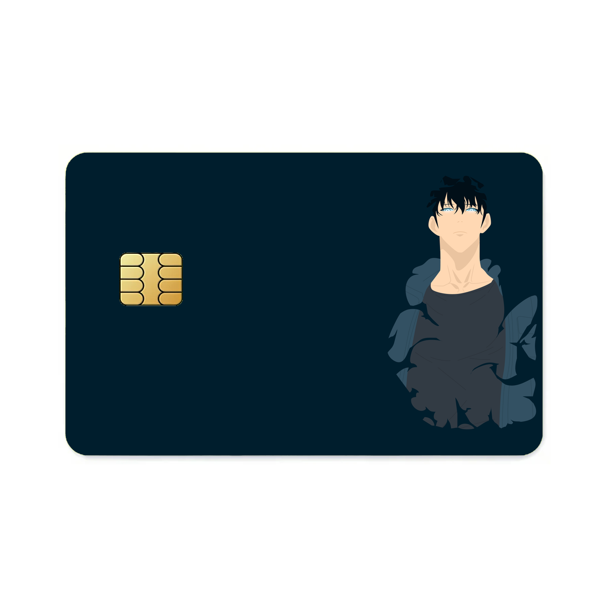 Anime Solo Leveling Credit Card Skins (4-in-1 Pack)