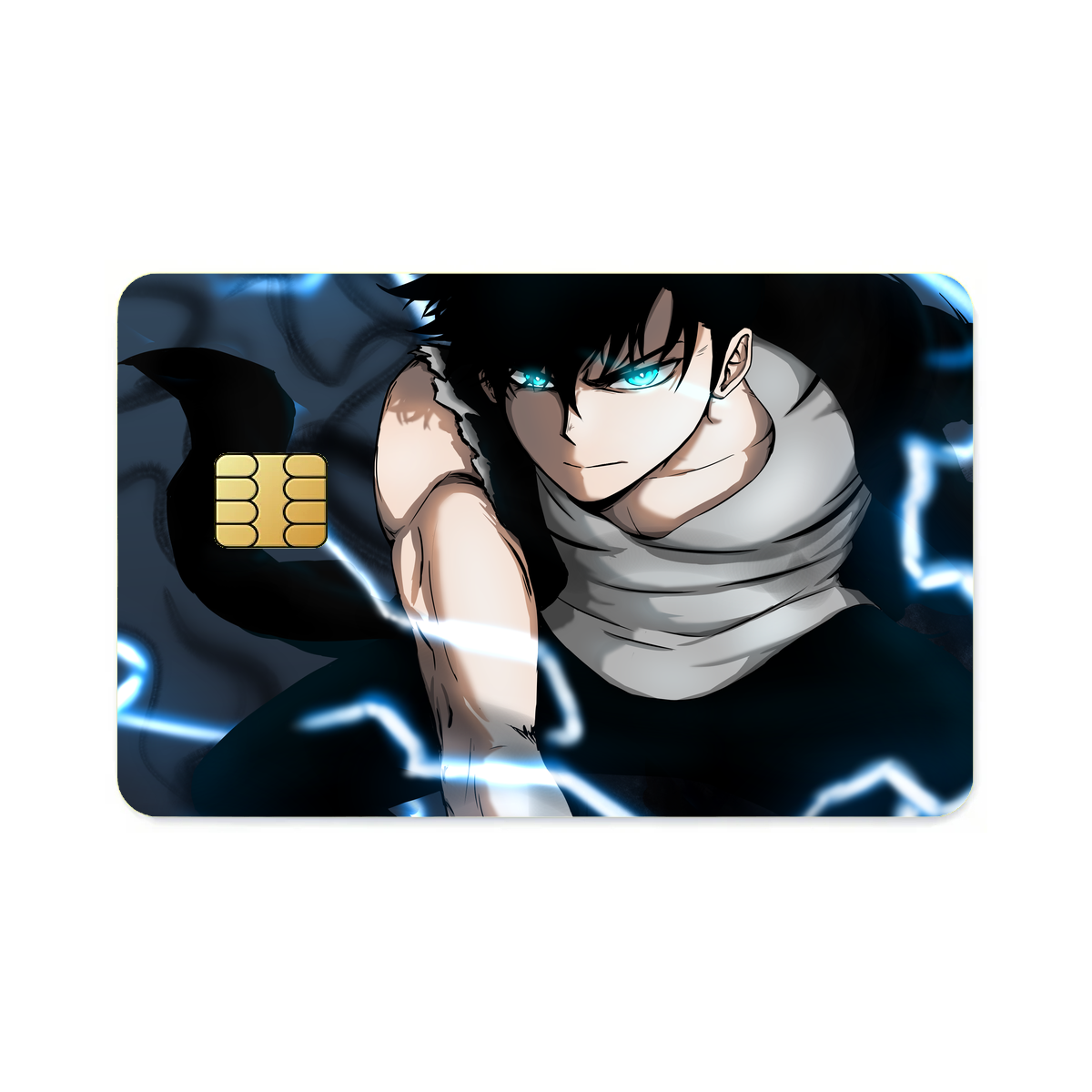 Anime Solo Leveling Credit Card Skins (4-in-1 Pack)