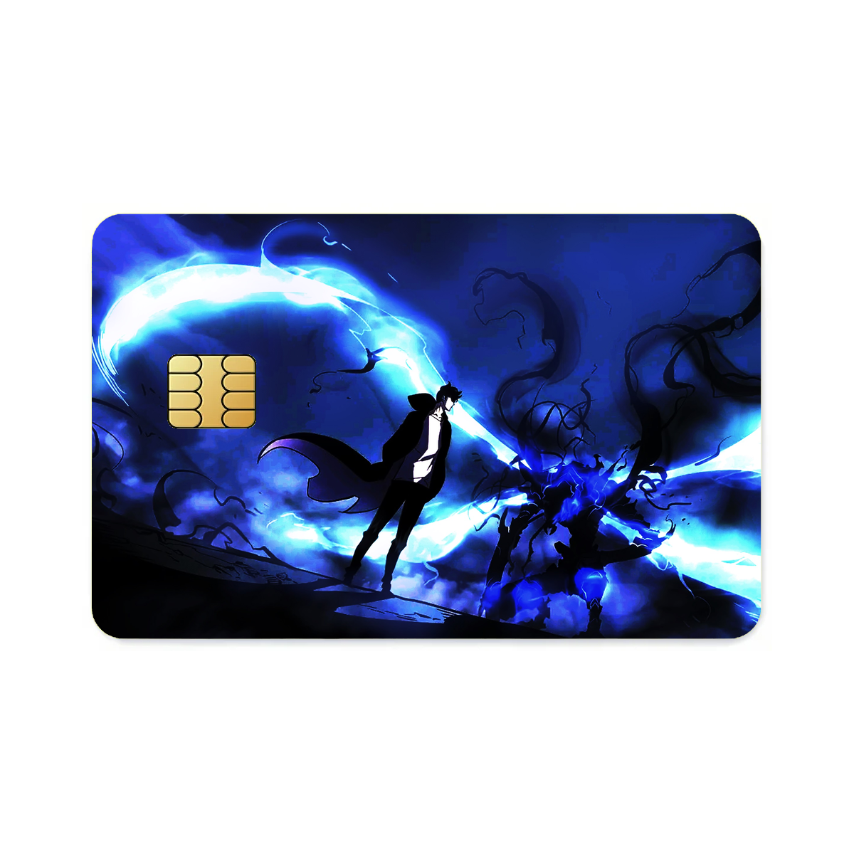 Anime Solo Leveling Credit Card Skins (4-in-1 Pack)