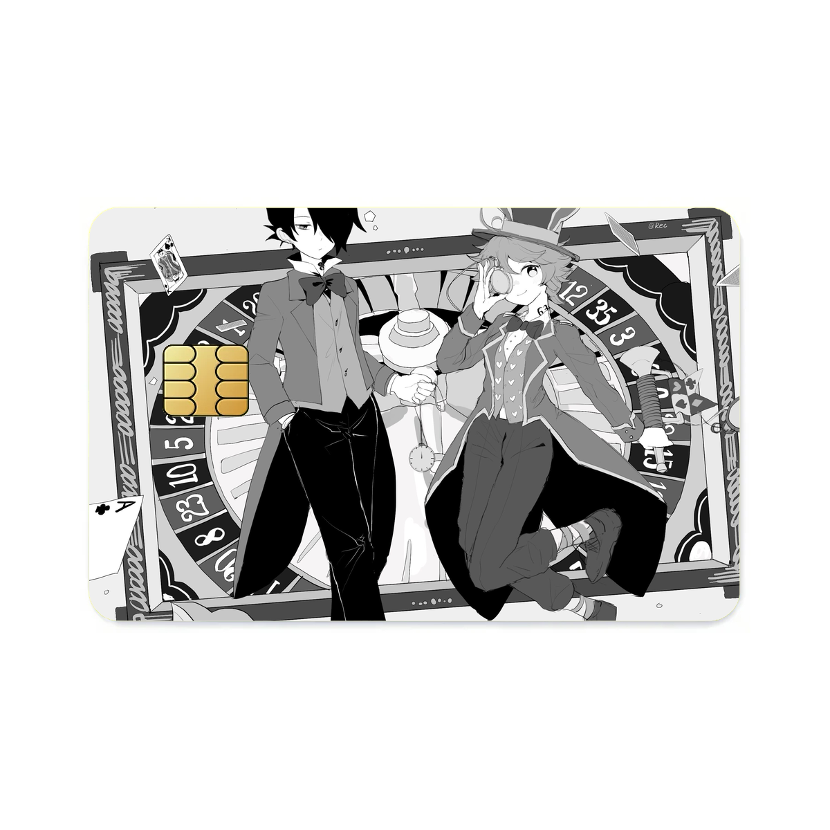 Anime The Promised Neverland Credit Card Skins (4-in-1 Pack)