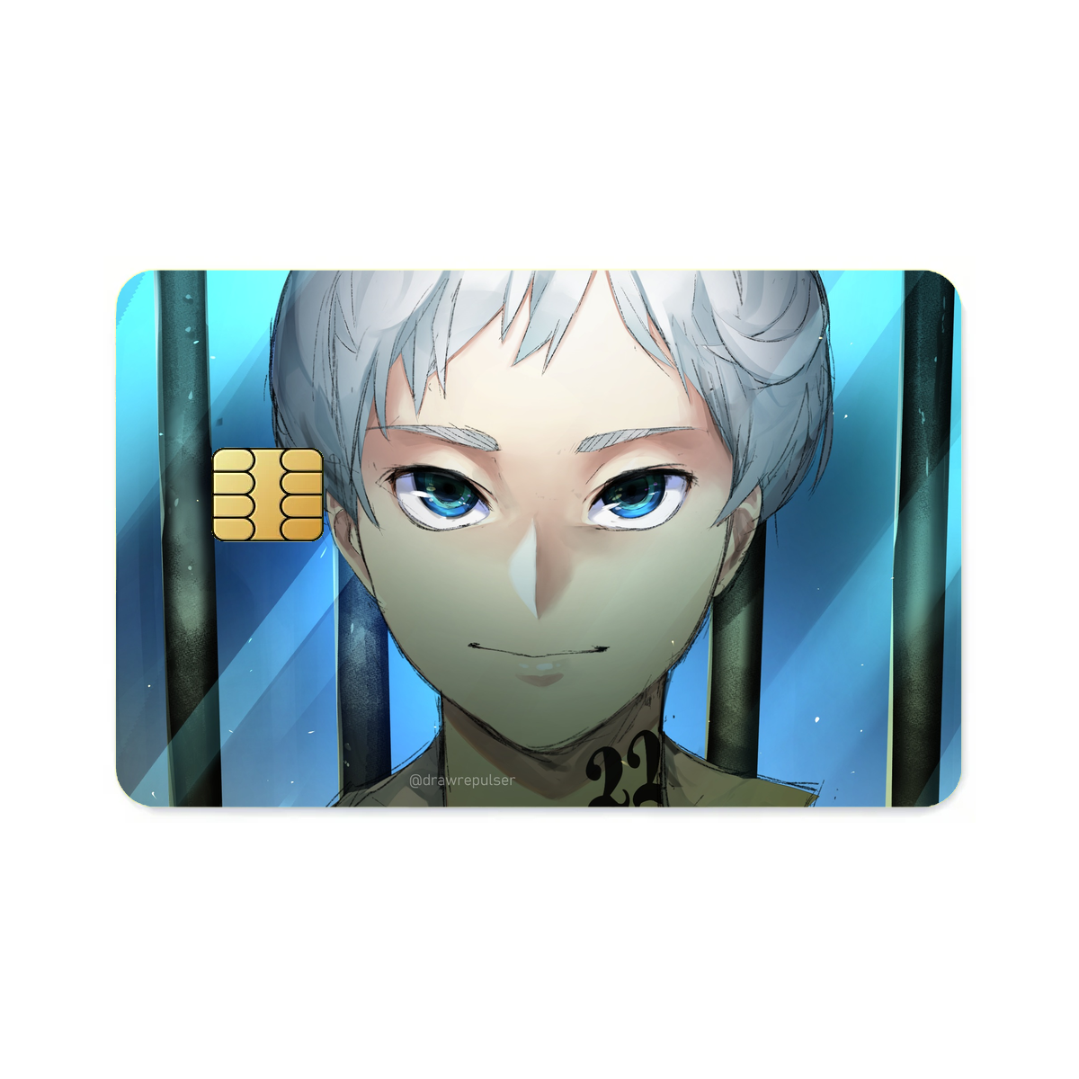 Anime The Promised Neverland Credit Card Skins (4-in-1 Pack)