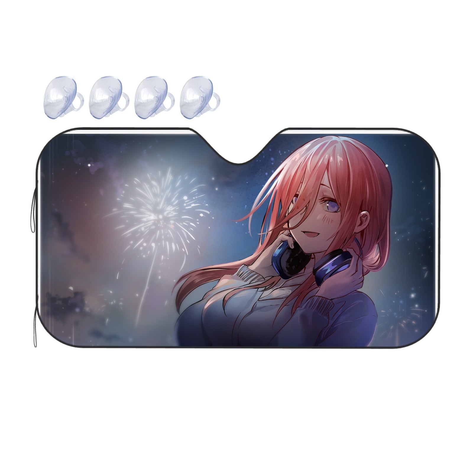 Anime The Quintessential Quintuplets Car Sunshade