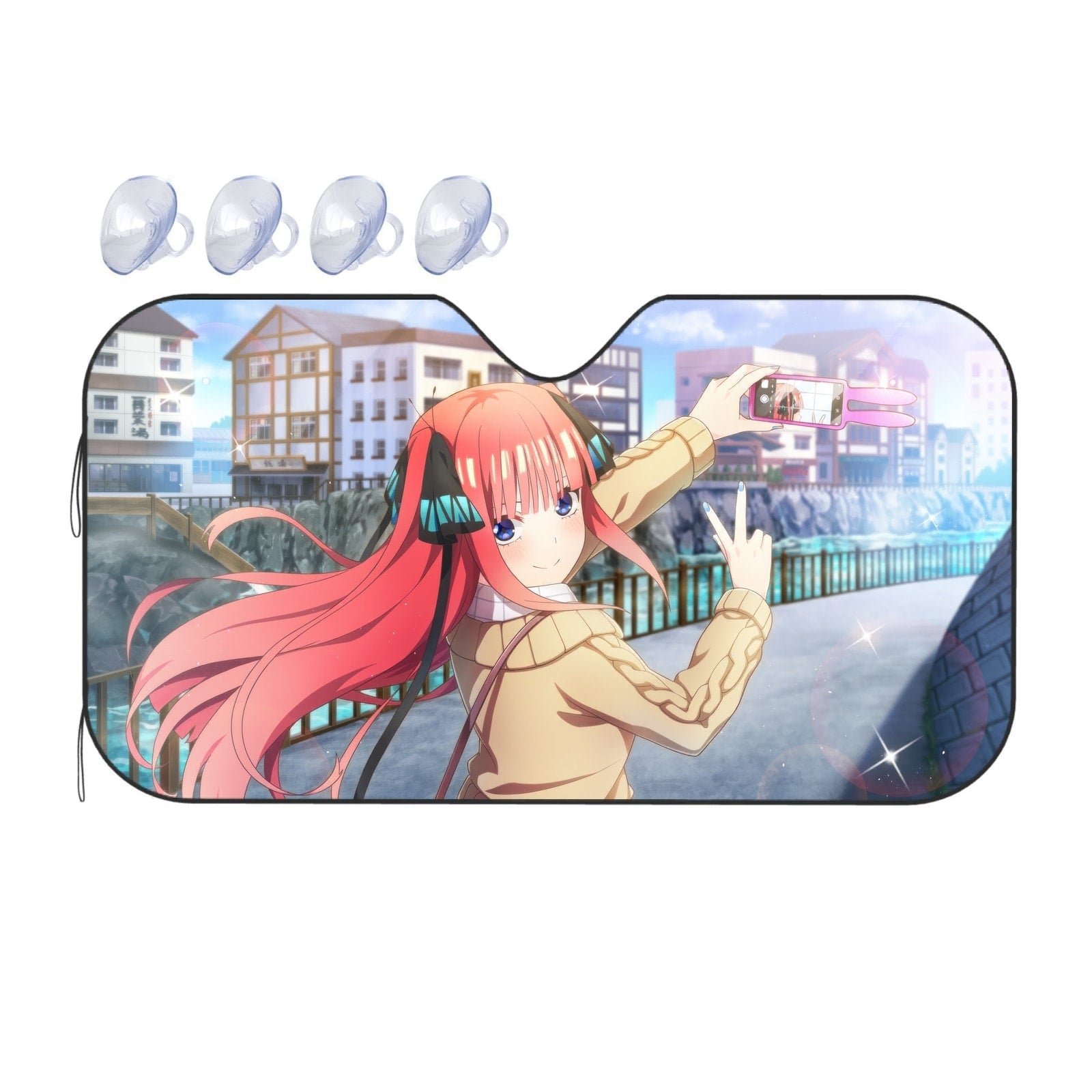 Anime The Quintessential Quintuplets Car Sunshade
