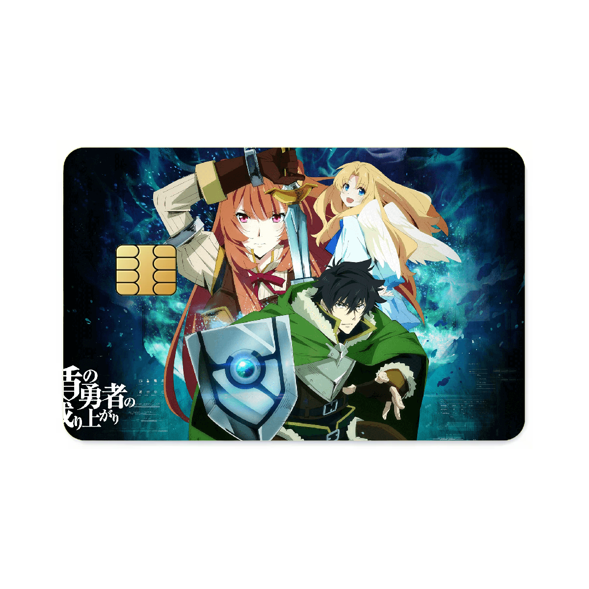 Anime The Rising of the Shield Hero Credit Card Skins (4-in-1 Pack)