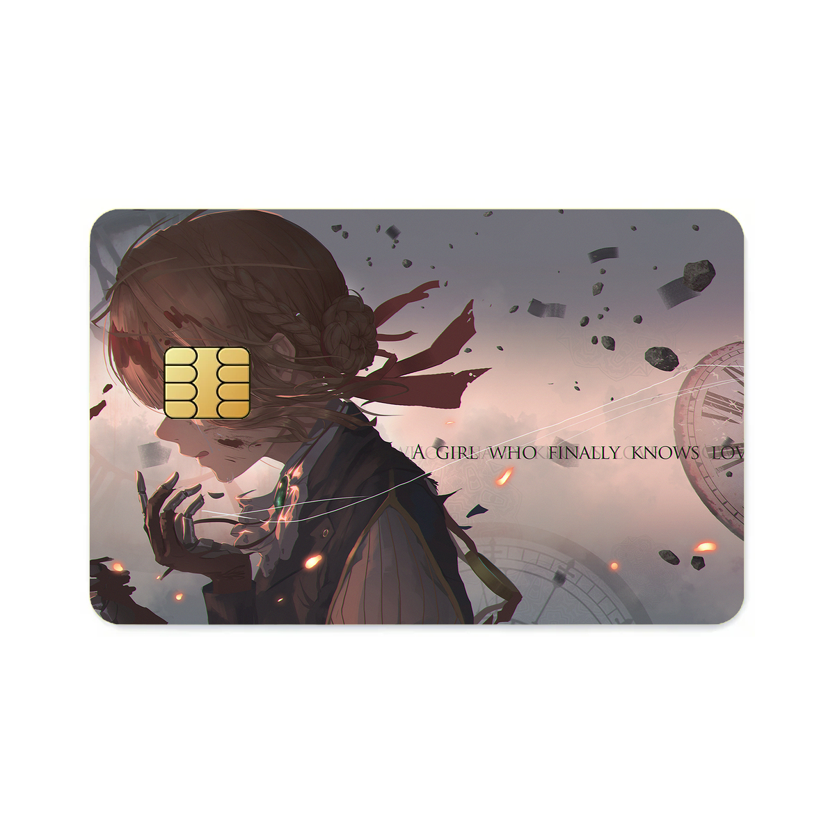 Anime Violet Evergarden Credit Card Skins (4-in-1 Pack)