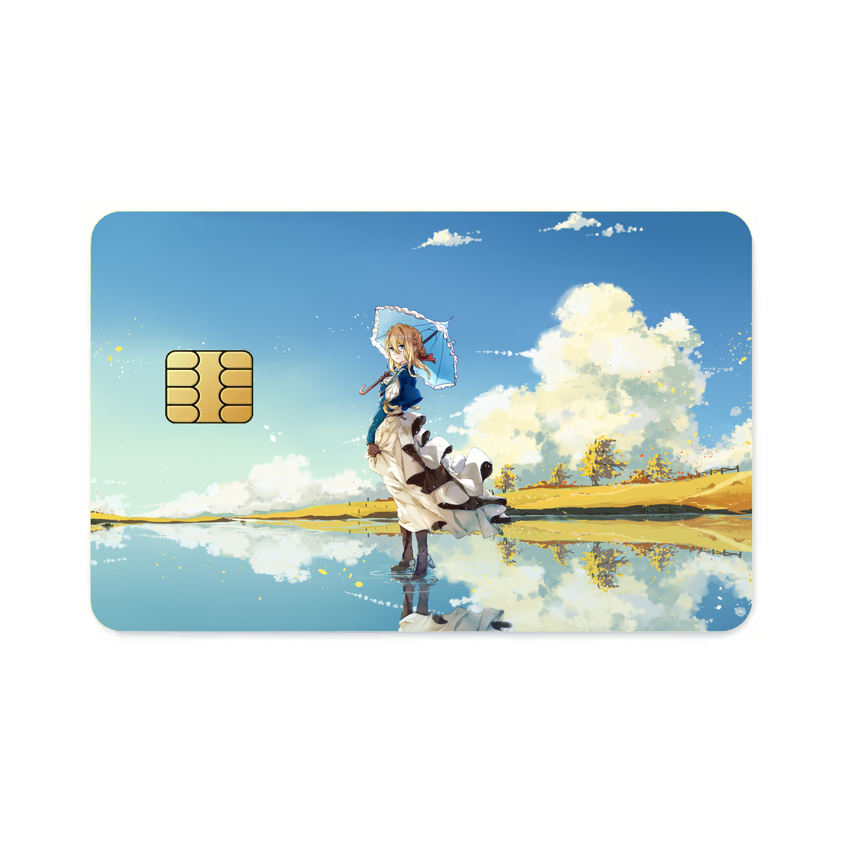 Anime Violet Evergarden Credit Card Skins (4-in-1 Pack)