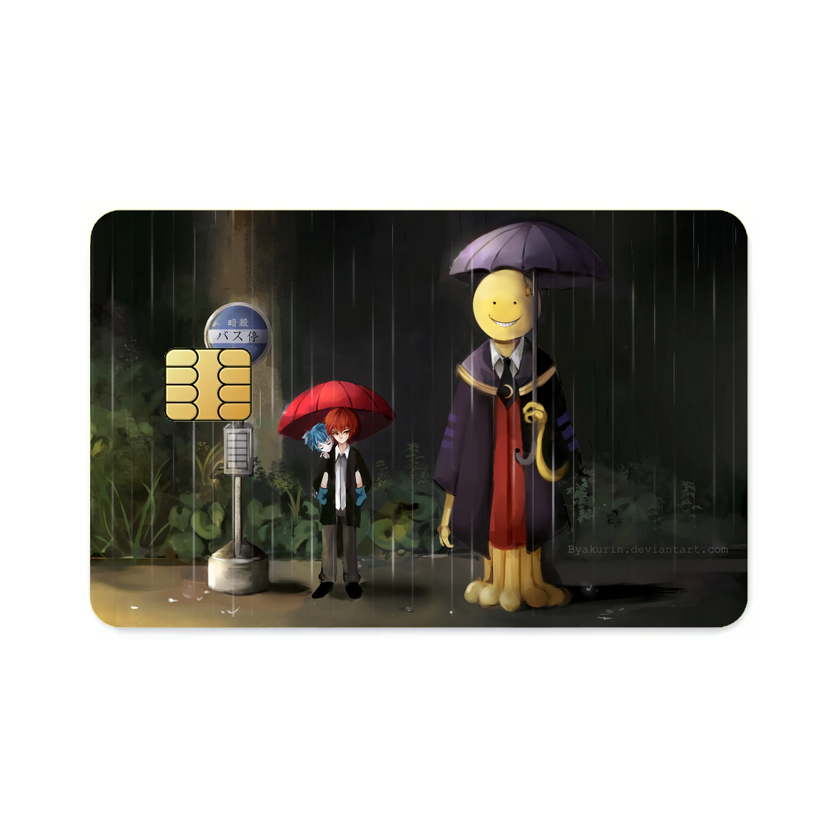Assassination Classroom Koro-sensei, Karma Akabane, Nagisa Shiota Cred