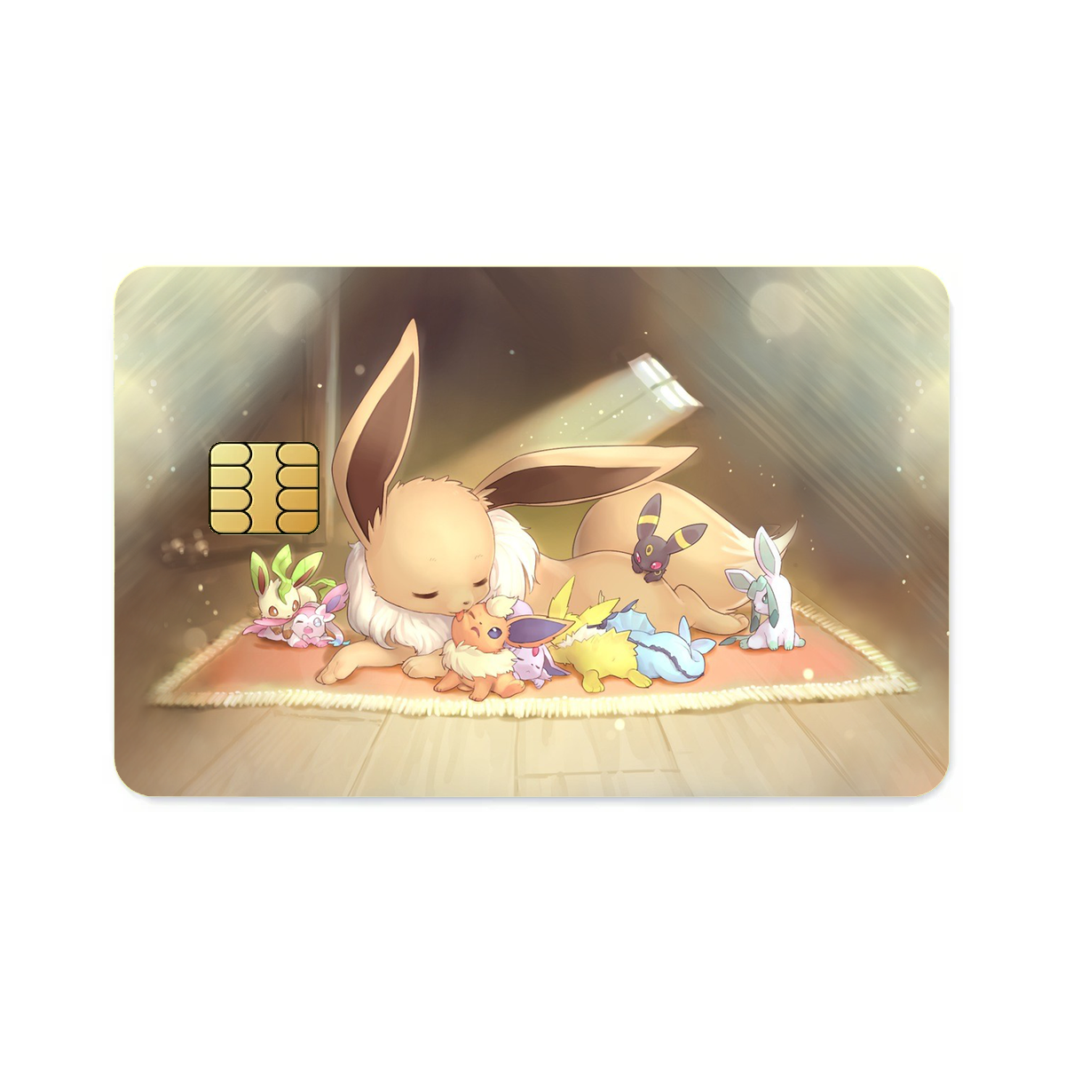 Beautiful family Credit Card Skins (4-in-1 Pack)