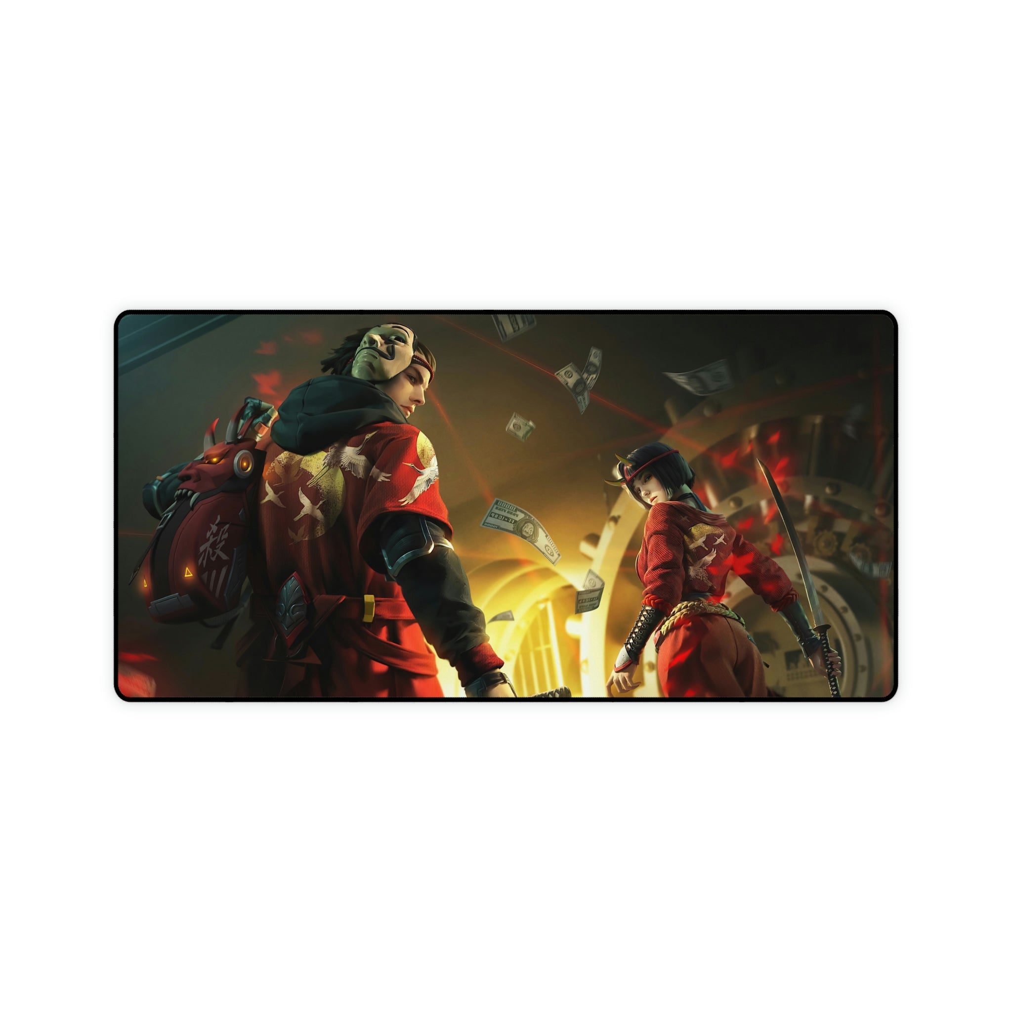 Garena Free Free Game Bank Mouse Pad (Desk Mat)