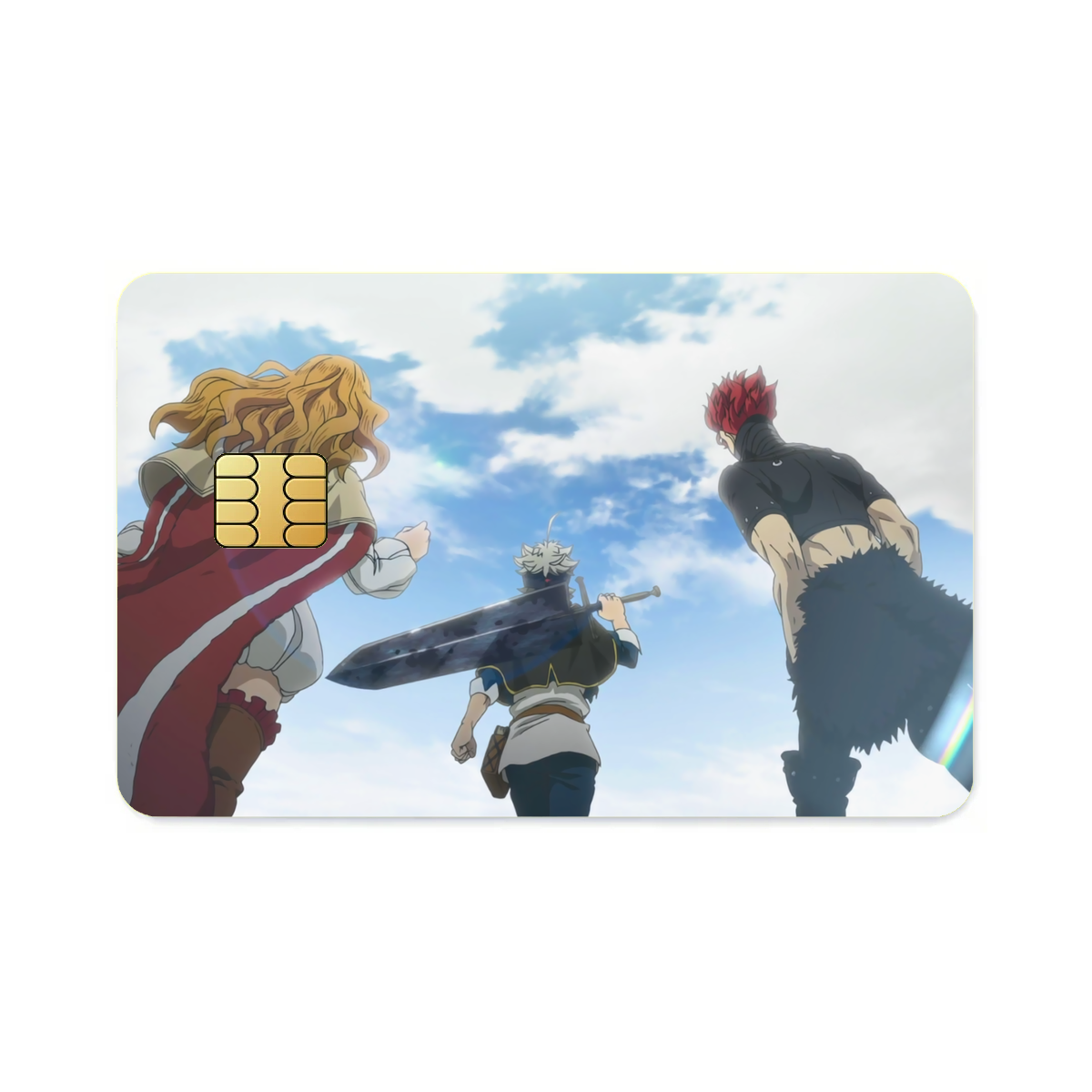 Black Clover Asta Credit Card Skins (4-in-1 Pack)