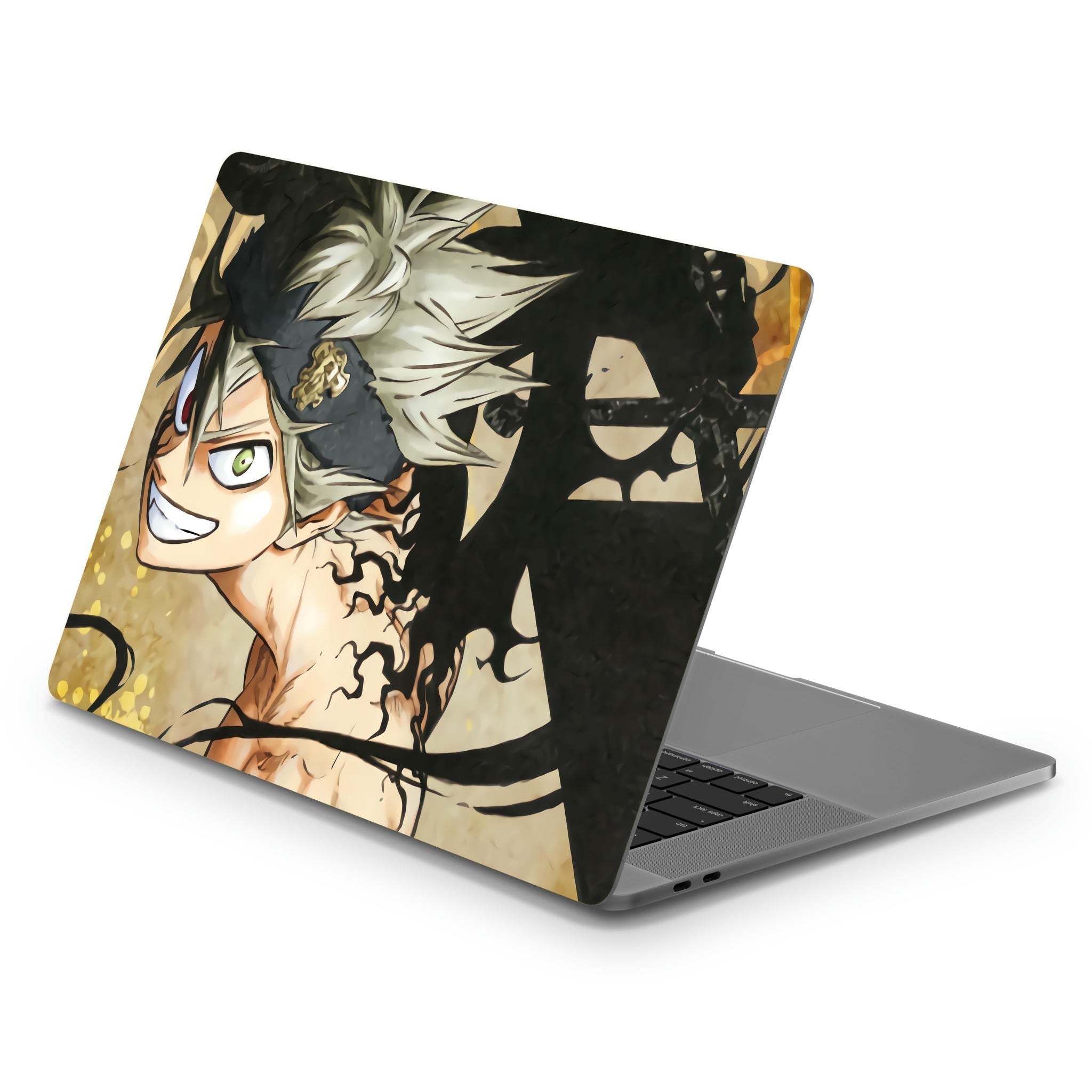 Black Clover Asta Macbook Skin