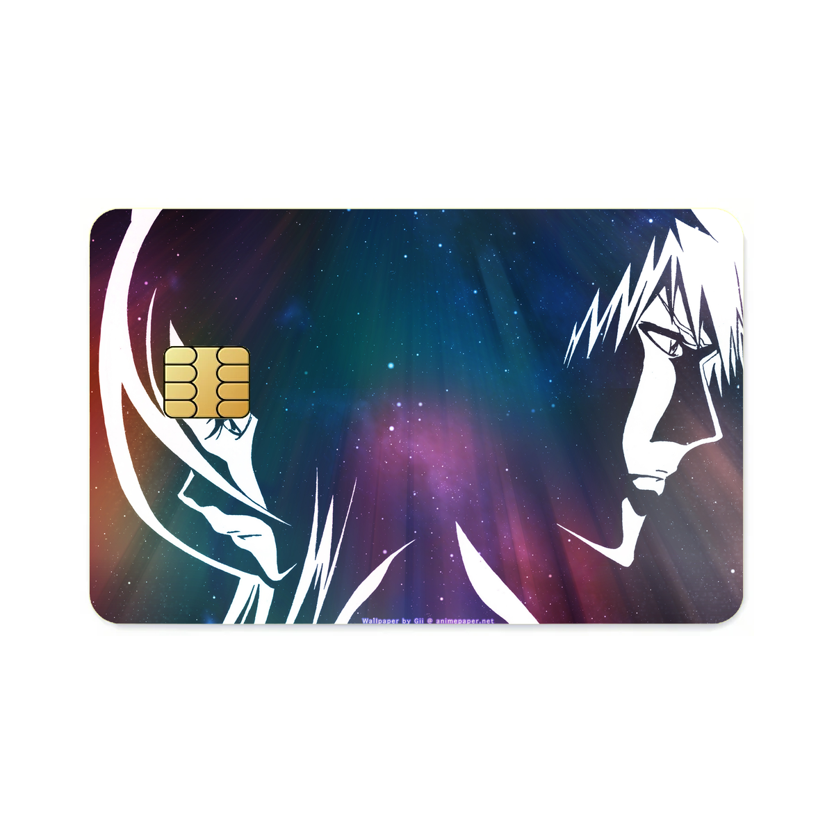 Bleach Ichigo Kurosaki, Rukia Kuchiki Credit Card Skins (4-in-1 Pack)