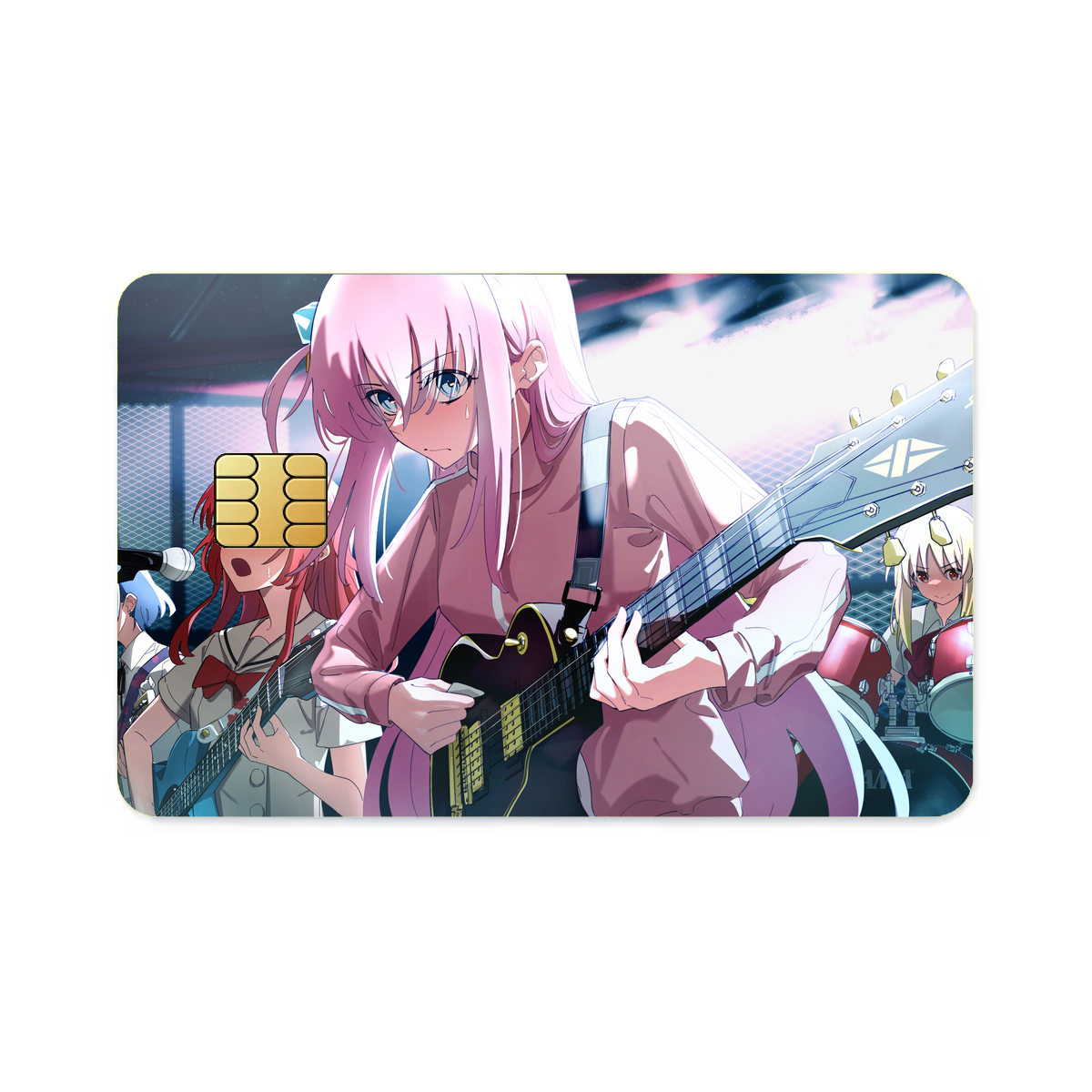 Bocchi the Rock Credit Card Skins (4-in-1 Pack)