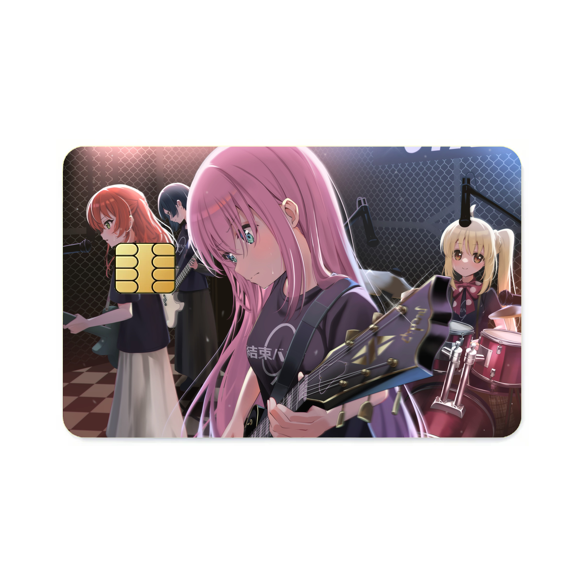 Bocchi the Rock Credit Card Skins (4-in-1 Pack)