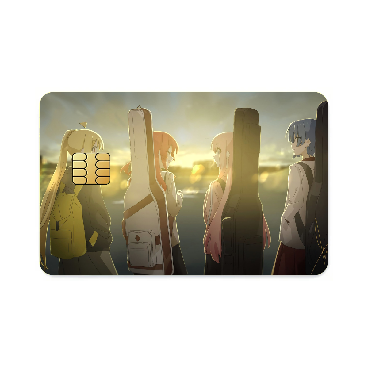 Bocchi the Rock Credit Card Skins (4-in-1 Pack)