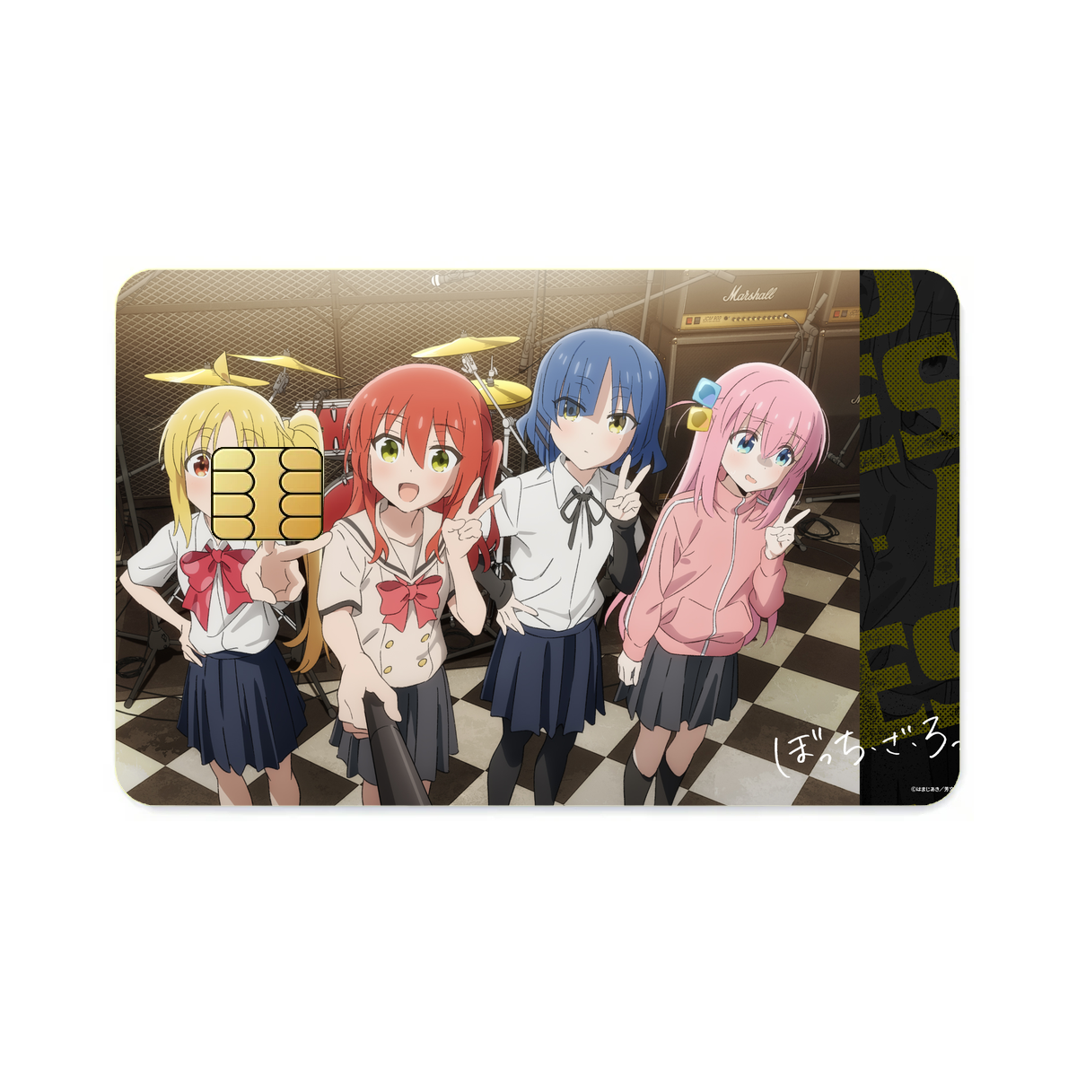 Bocchi the Rock Credit Card Skins (4-in-1 Pack)