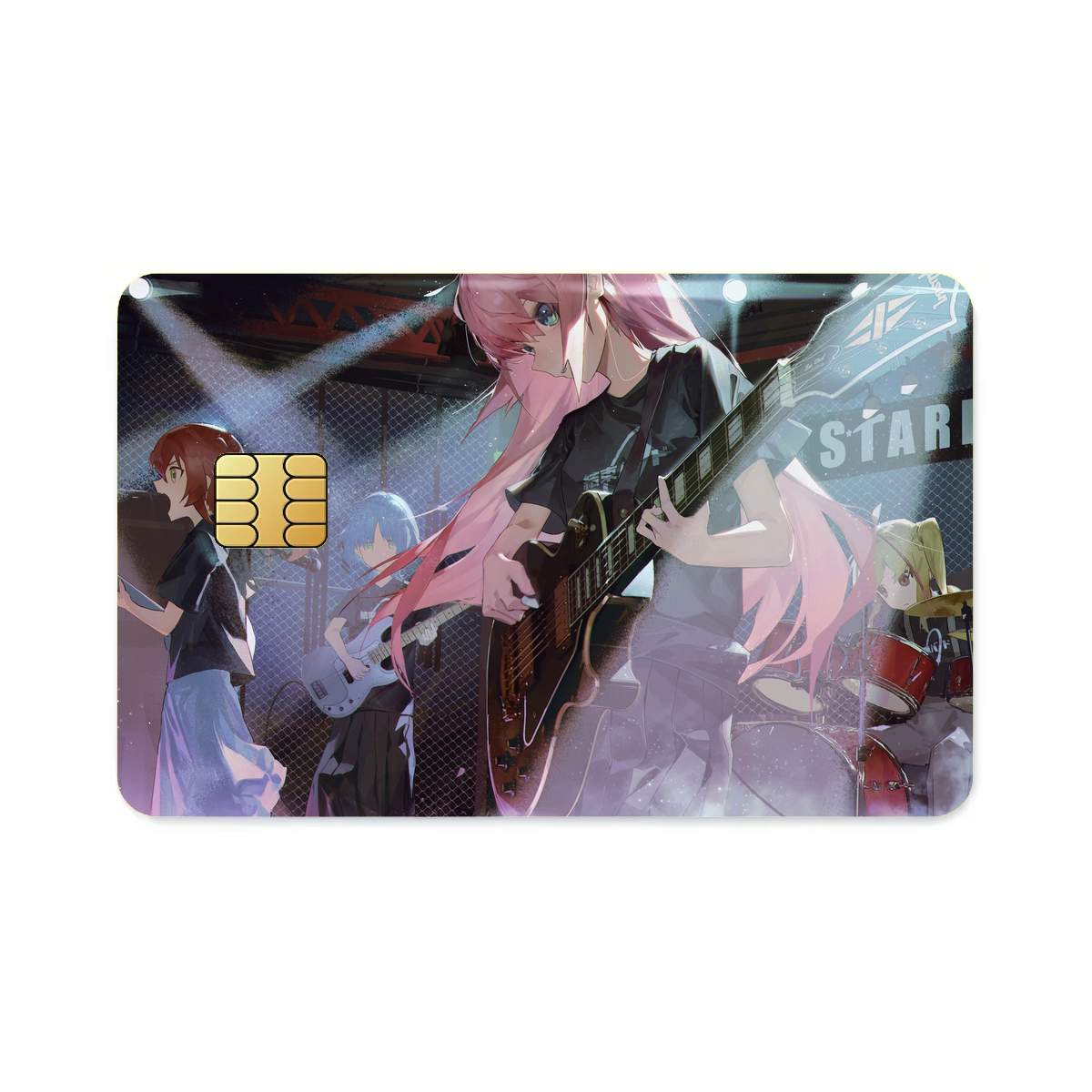 Bocchi the Rock Credit Card Skins (4-in-1 Pack)