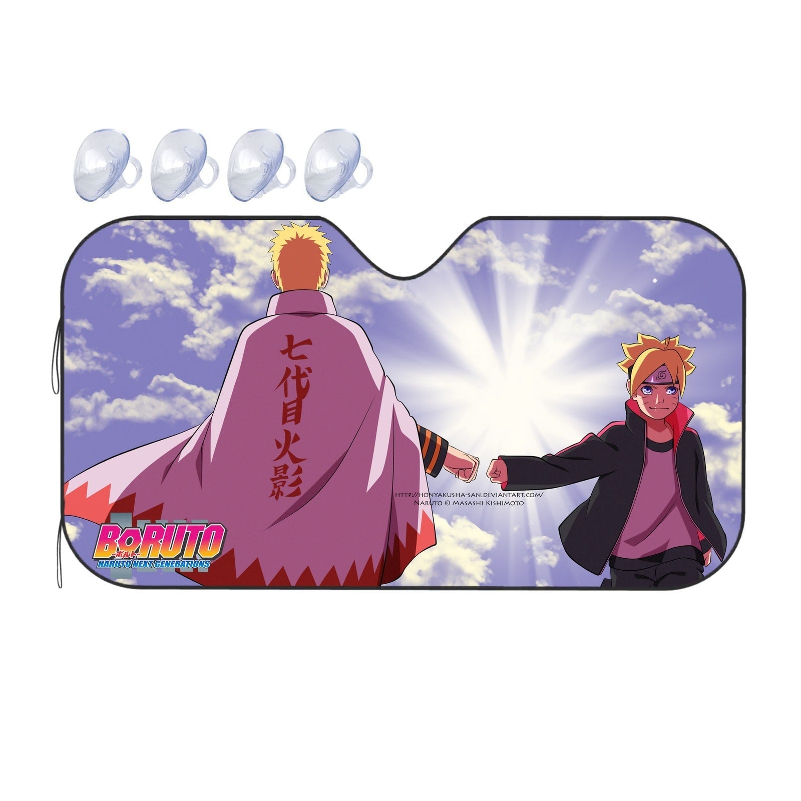 Boruto Car Sunshade