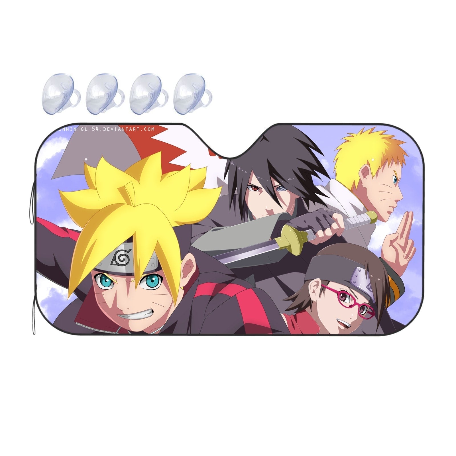 Boruto Car Sunshade