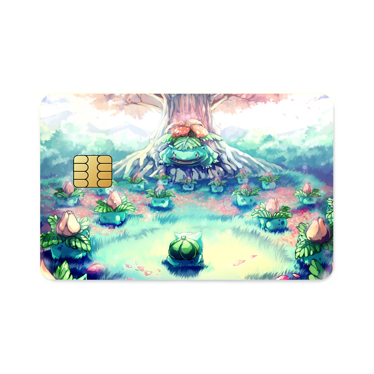 Bulbasaur's Mysterious Garden Credit Card Skins (4-in-1 Pack)