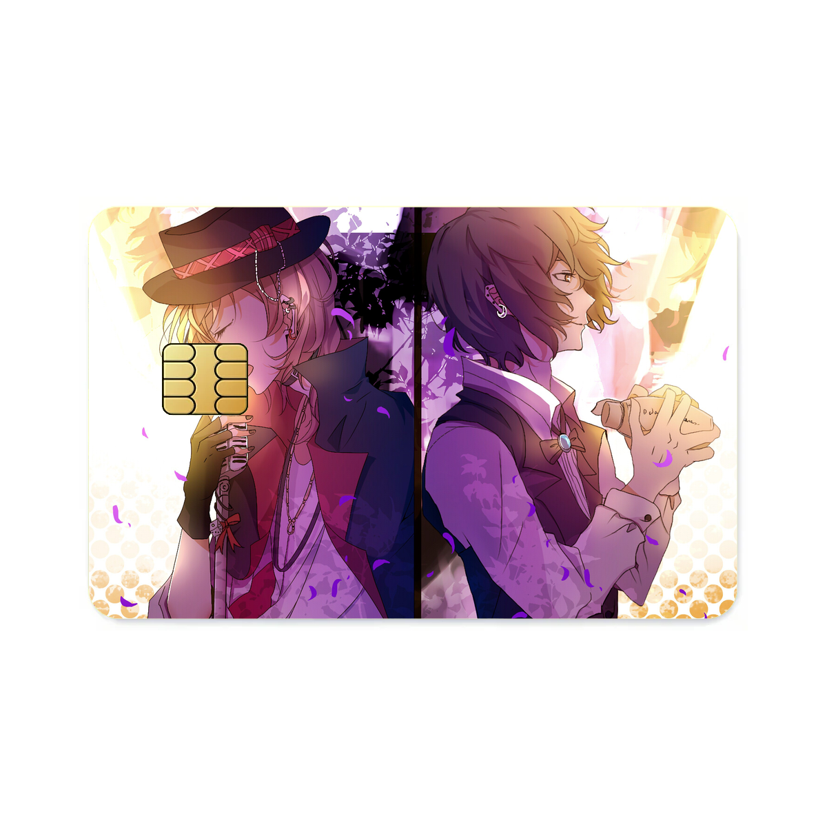 Bungou Stray Dogs Osamu Dazai, Chuuya Nakahara Credit Card Skins (4-in