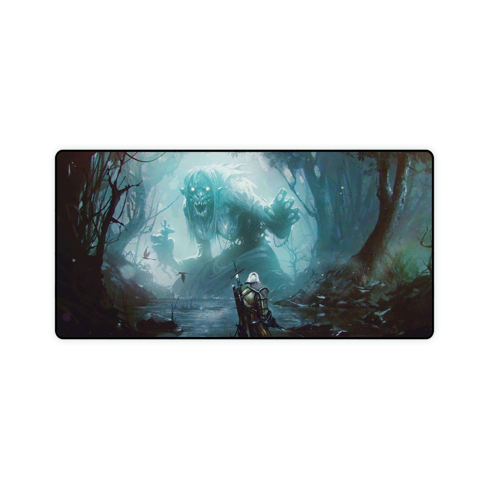 The Witcher Geralt of Rivia Mouse Pad (Desk Mat)