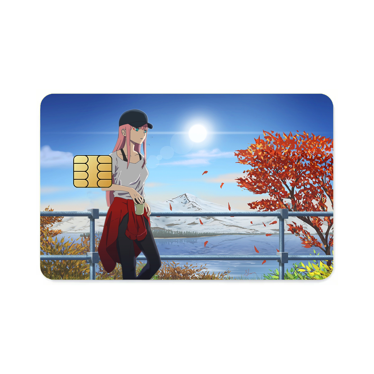 Darling, im tired of mechas! Credit Card Skins (4-in-1 Pack)