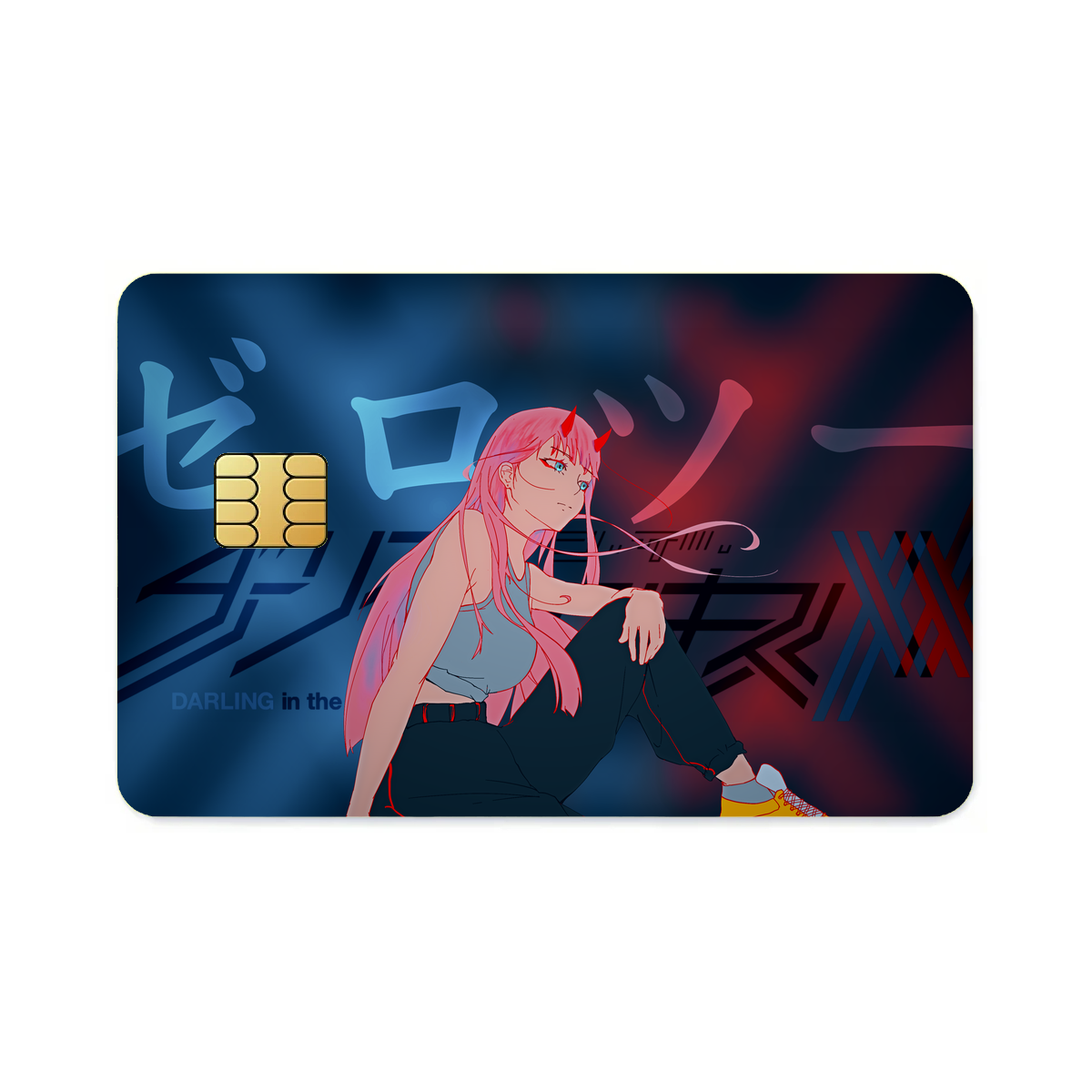 Darling in the FranXX - Zero Two Credit Card Skins (4-in-1 Pack)