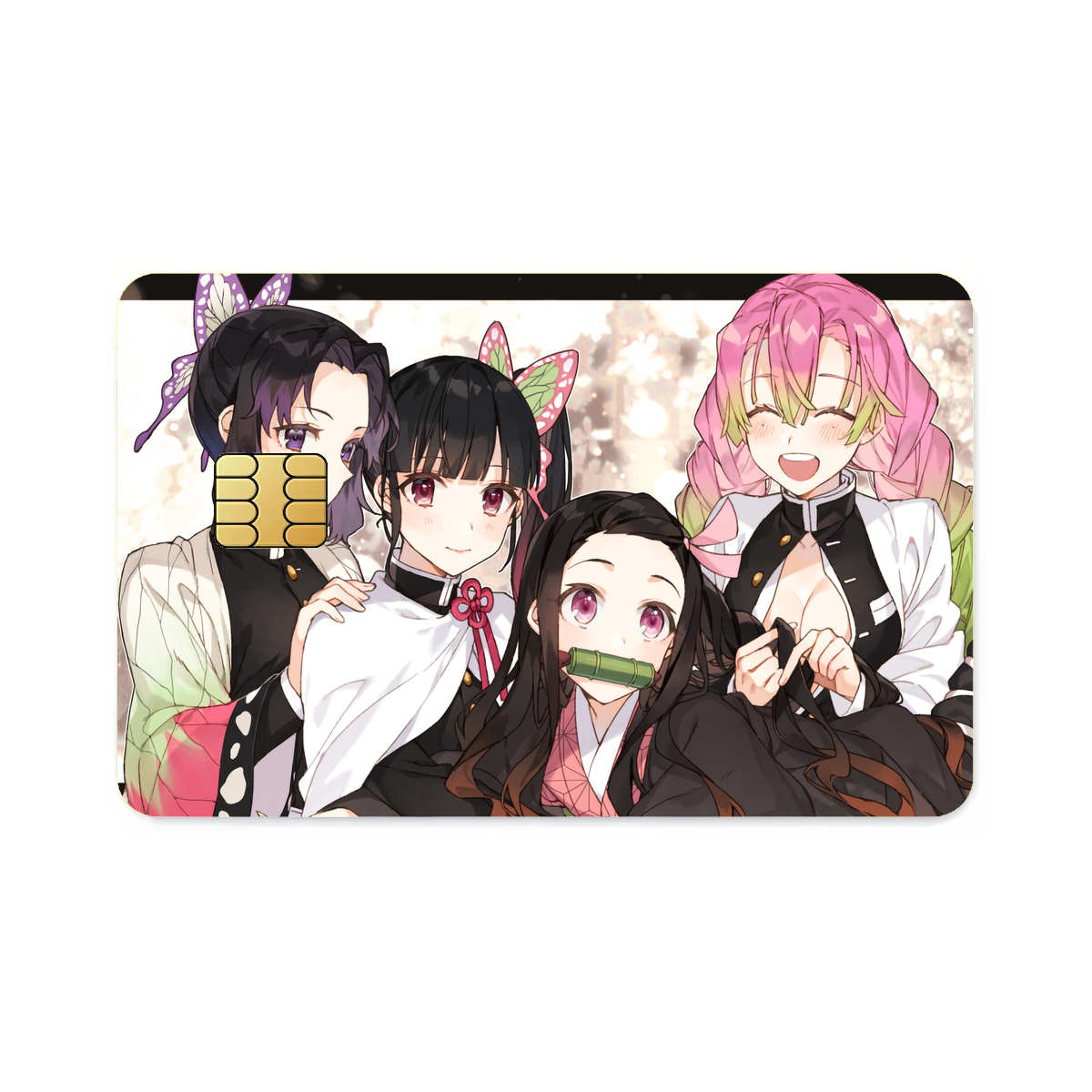 Demon Slayer: Kimetsu no Yaiba Credit Card Skins (4-in-1 Pack)