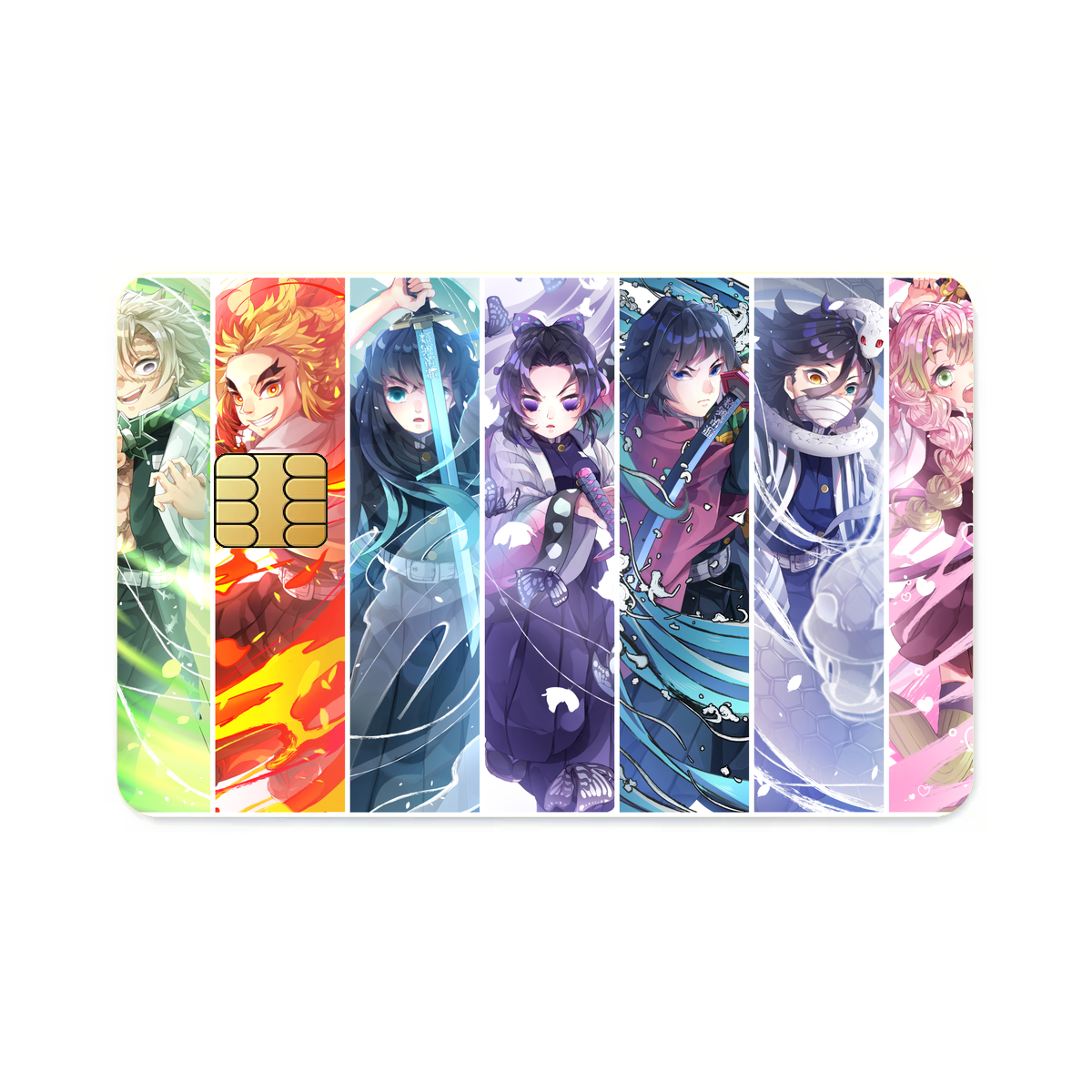 Demon Slayer: Kimetsu no Yaiba Credit Card Skins (4-in-1 Pack)