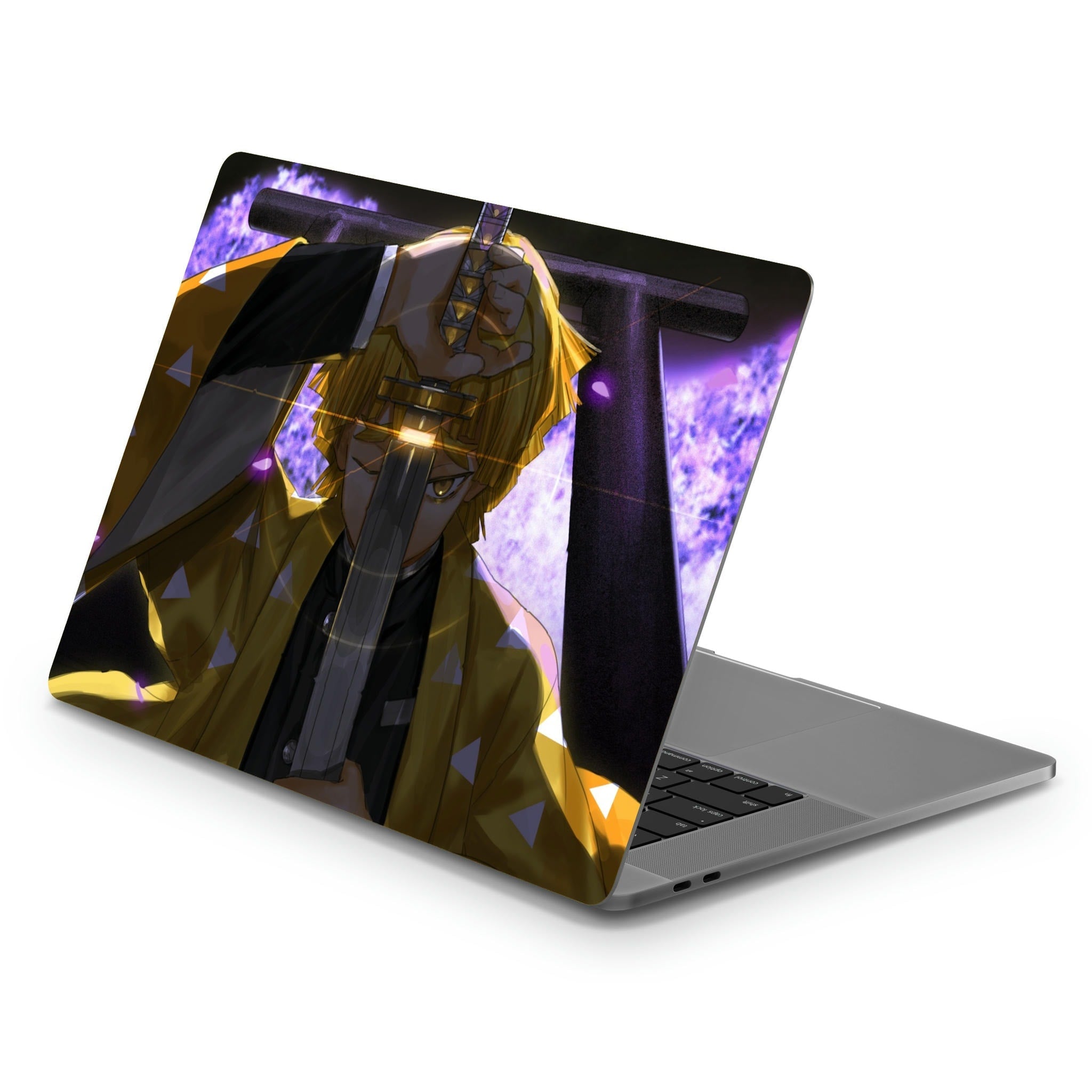 Demon Slayer: Kimetsu no Yaiba Zenitsu Agatsuma Macbook Skin