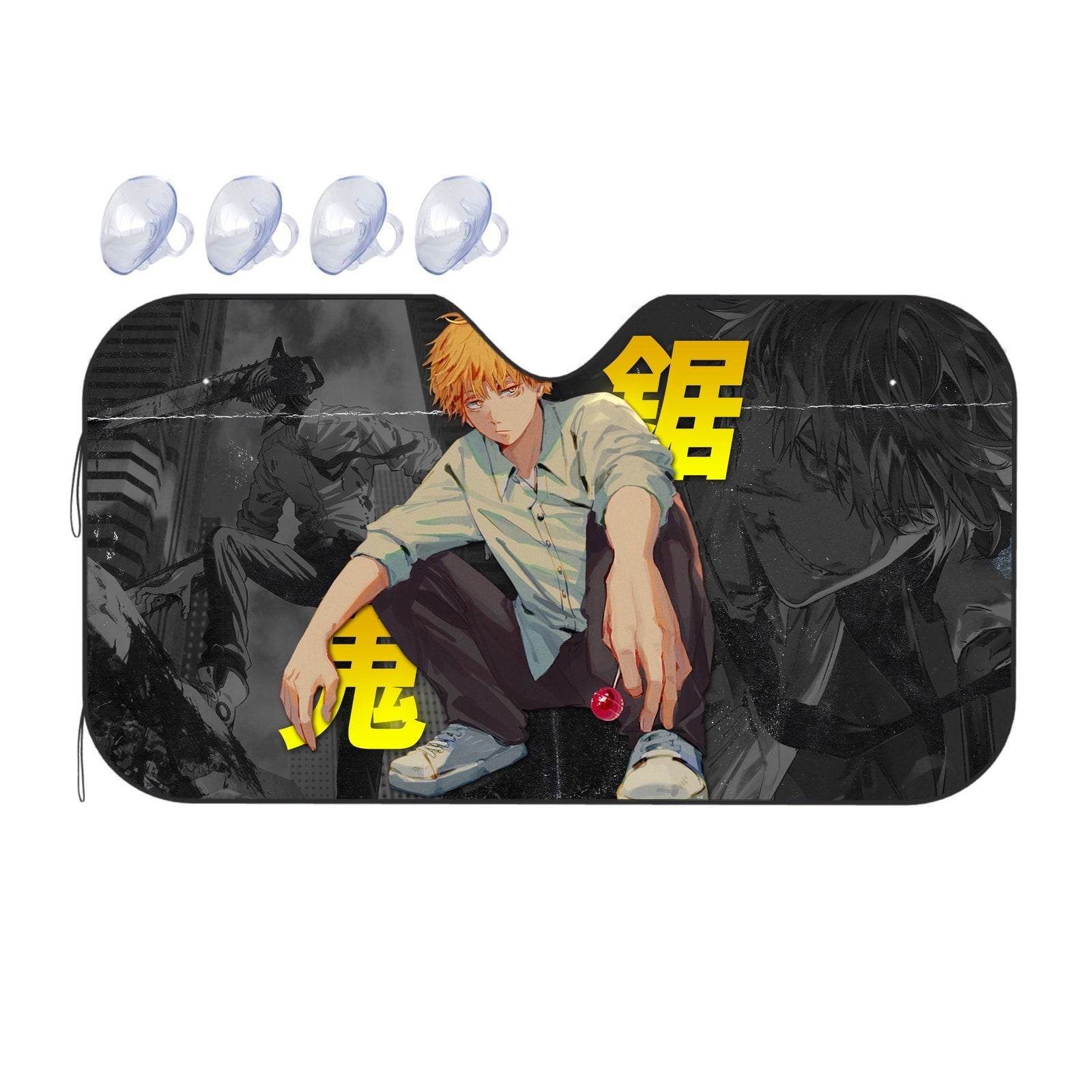 Denji - Chainsaw Man Car Sunshade