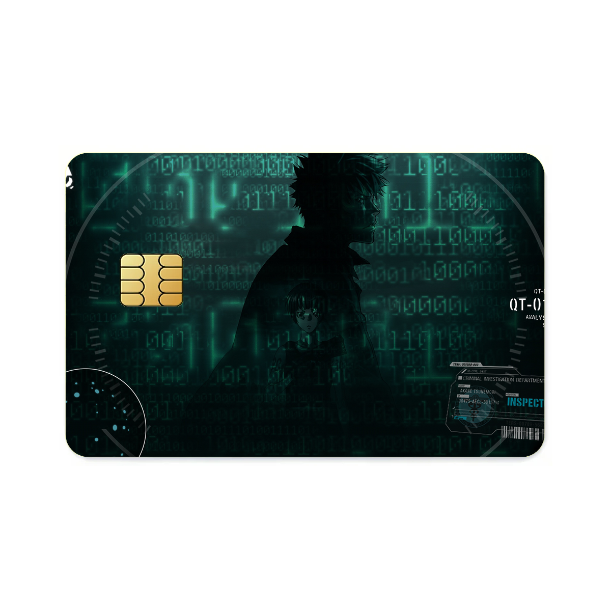 Dominator view Credit Card Skins (4-in-1 Pack)