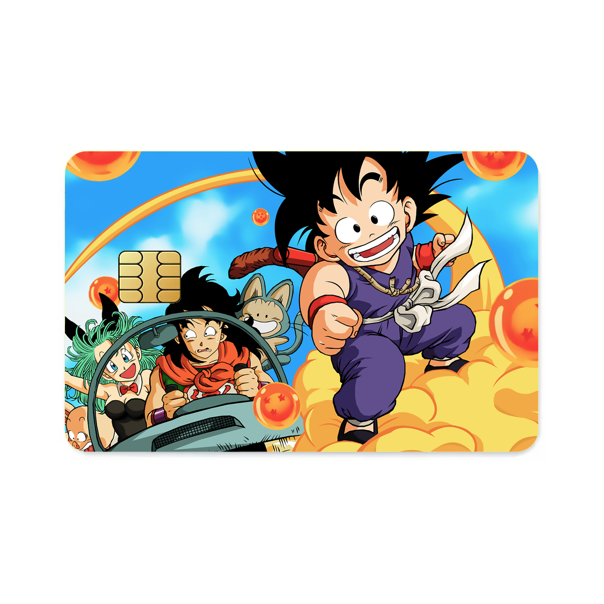 Dragon Ball Adventure Credit Card Skins (4-in-1 Pack)