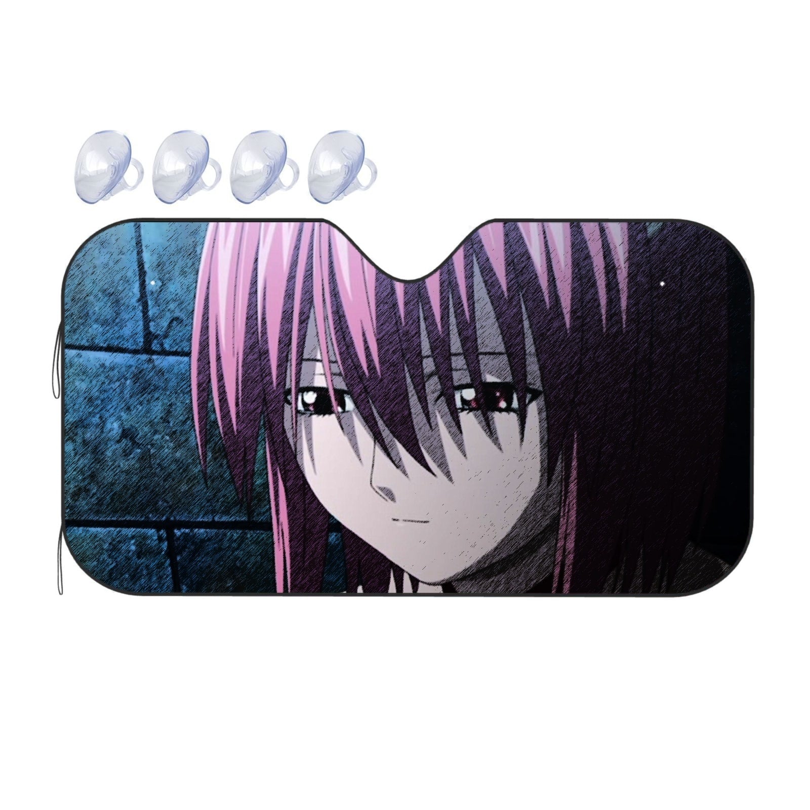 Elfen Lied Car Sunshade
