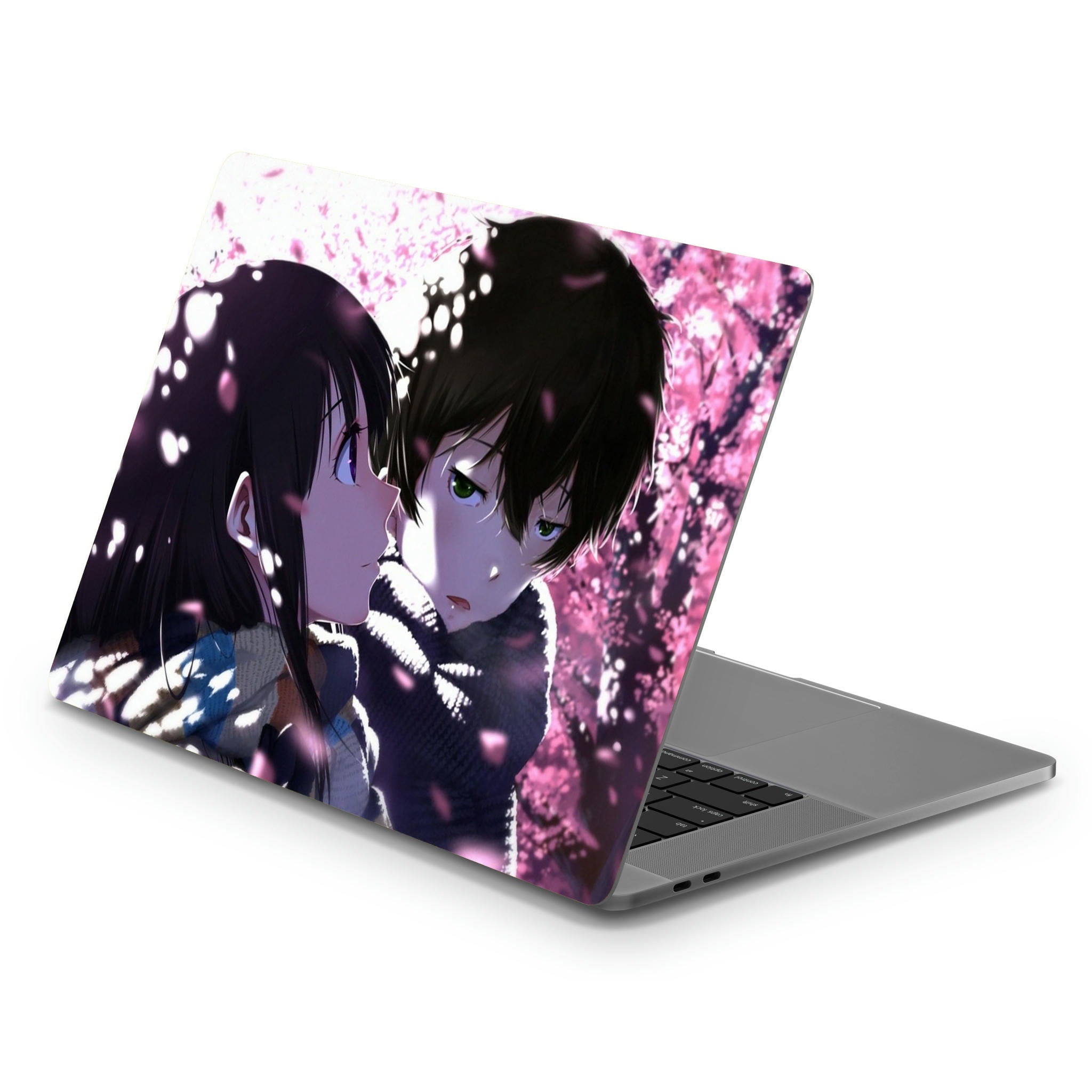 Eru Chitanda And Hōtarō Oreki Face Macbook Skin