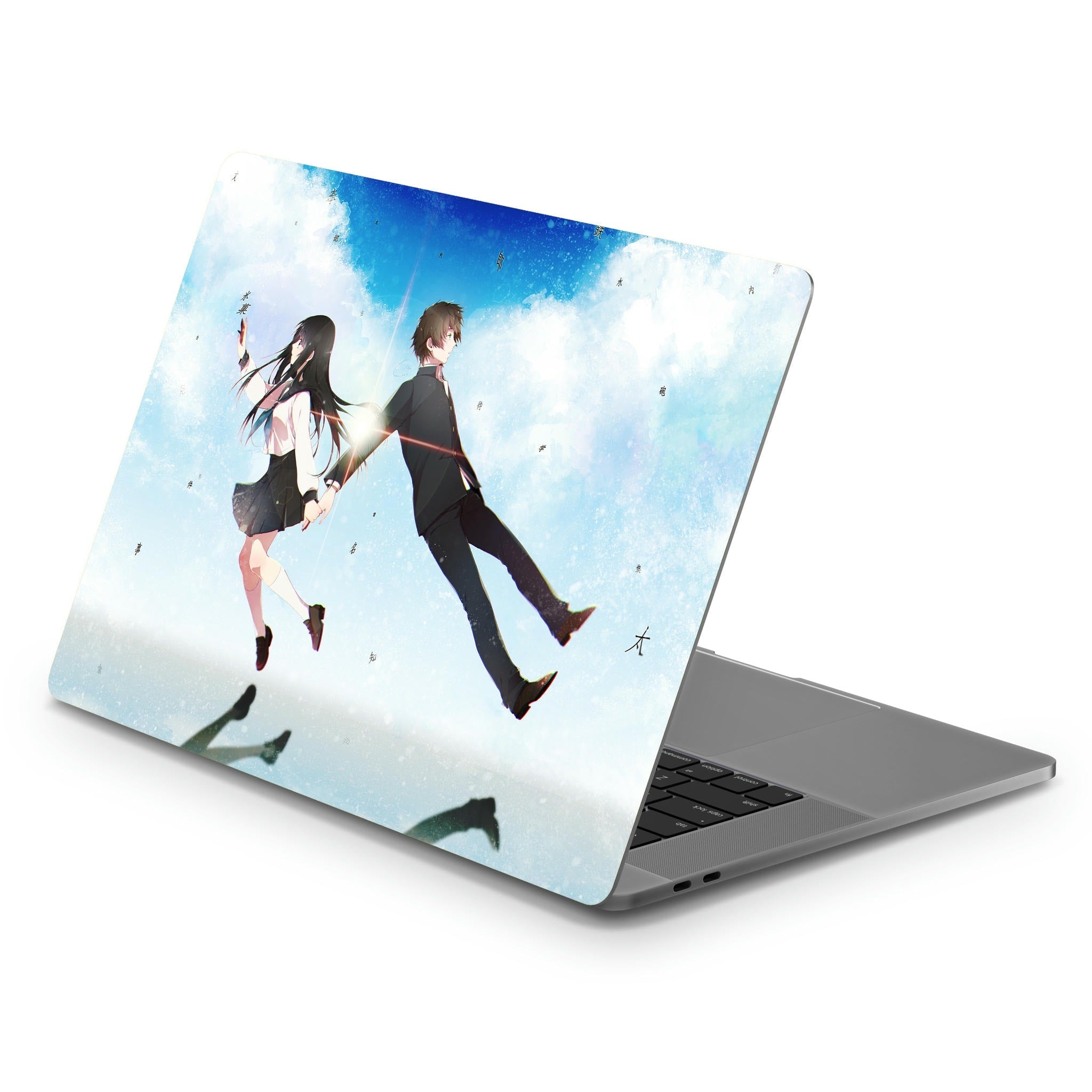Eru Chitanda And Hōtarō Oreki Full Body Macbook Skin