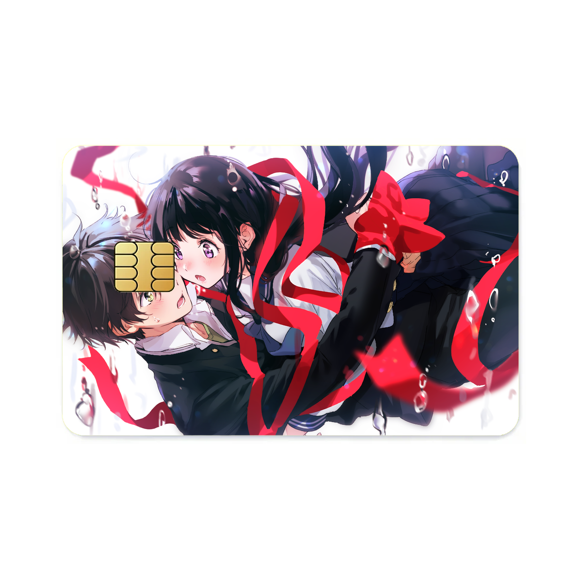 Eru Chitanda And Hōtarō Oreki Hugging Credit Card Skins (4-in-1 Pack)