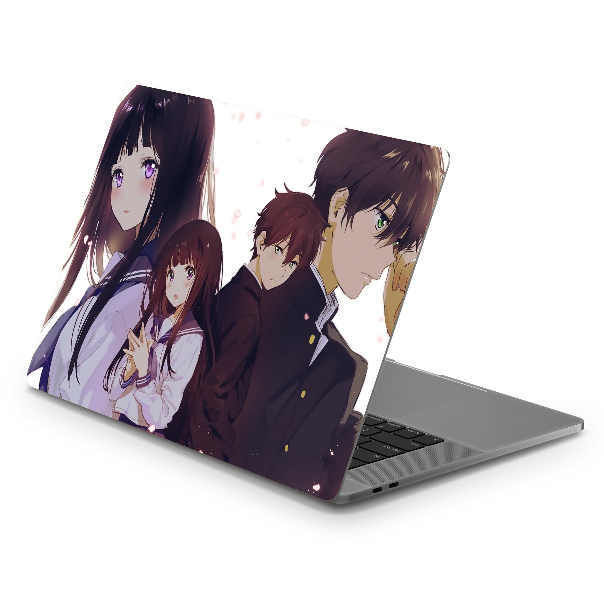 Eru Chitanda And Hōtarō Oreki Together Macbook Skin