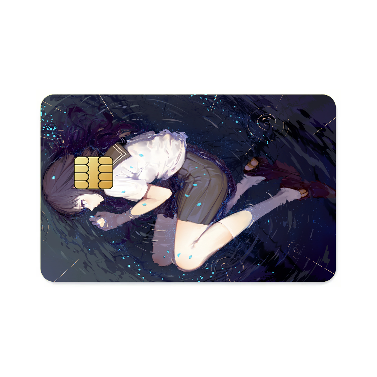 Eru Chitanda Sadness Credit Card Skins (4-in-1 Pack)