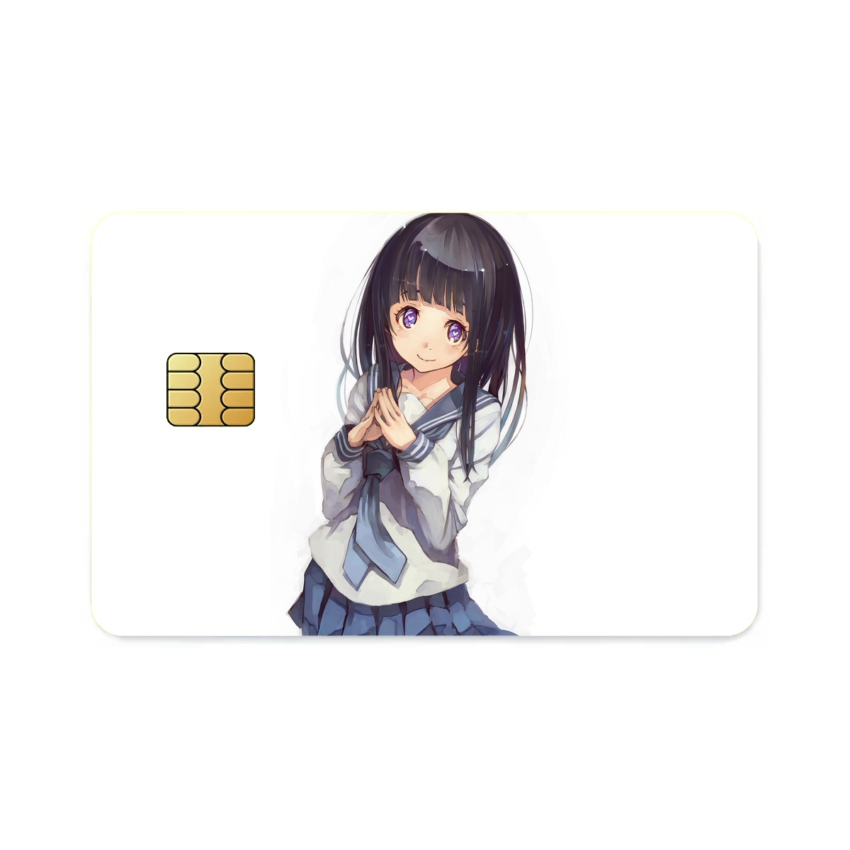 Eru Chitanda smile Credit Card Skins (4-in-1 Pack)