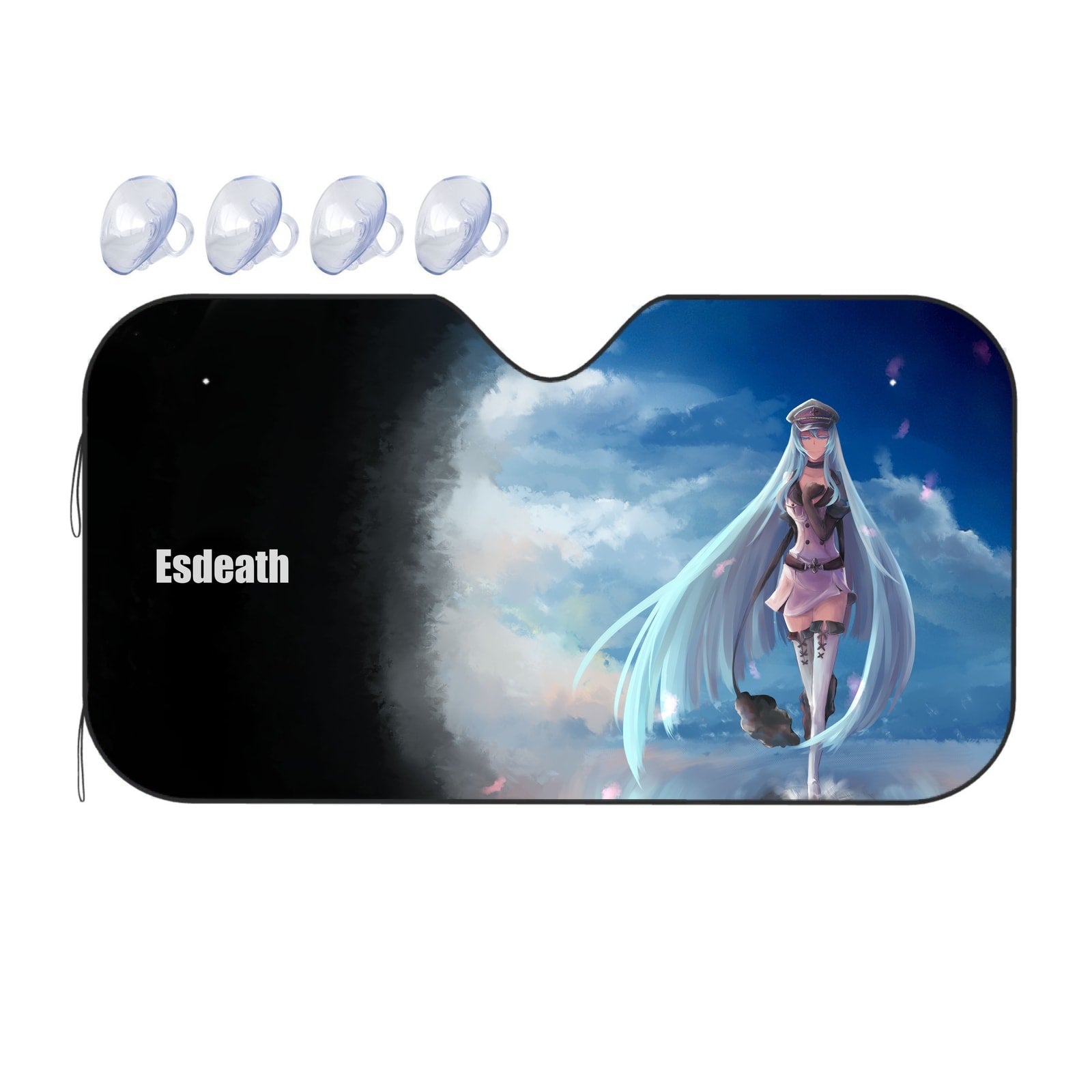 Esdeath Car Sunshade