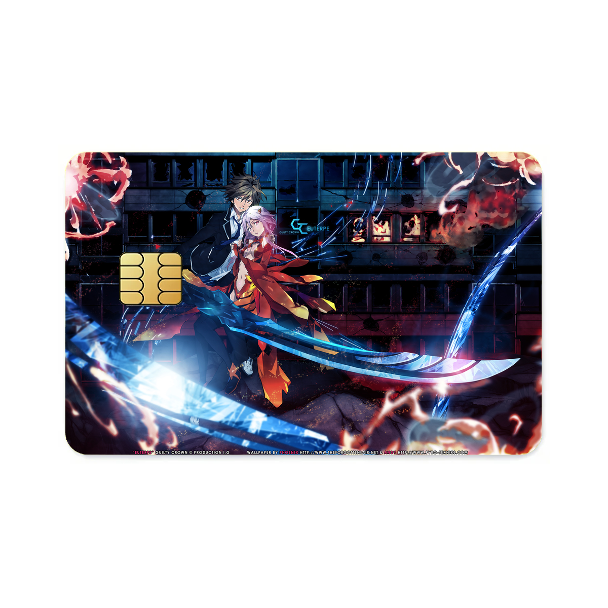 Euterpe ~Void Genome~ Credit Card Skins (4-in-1 Pack)