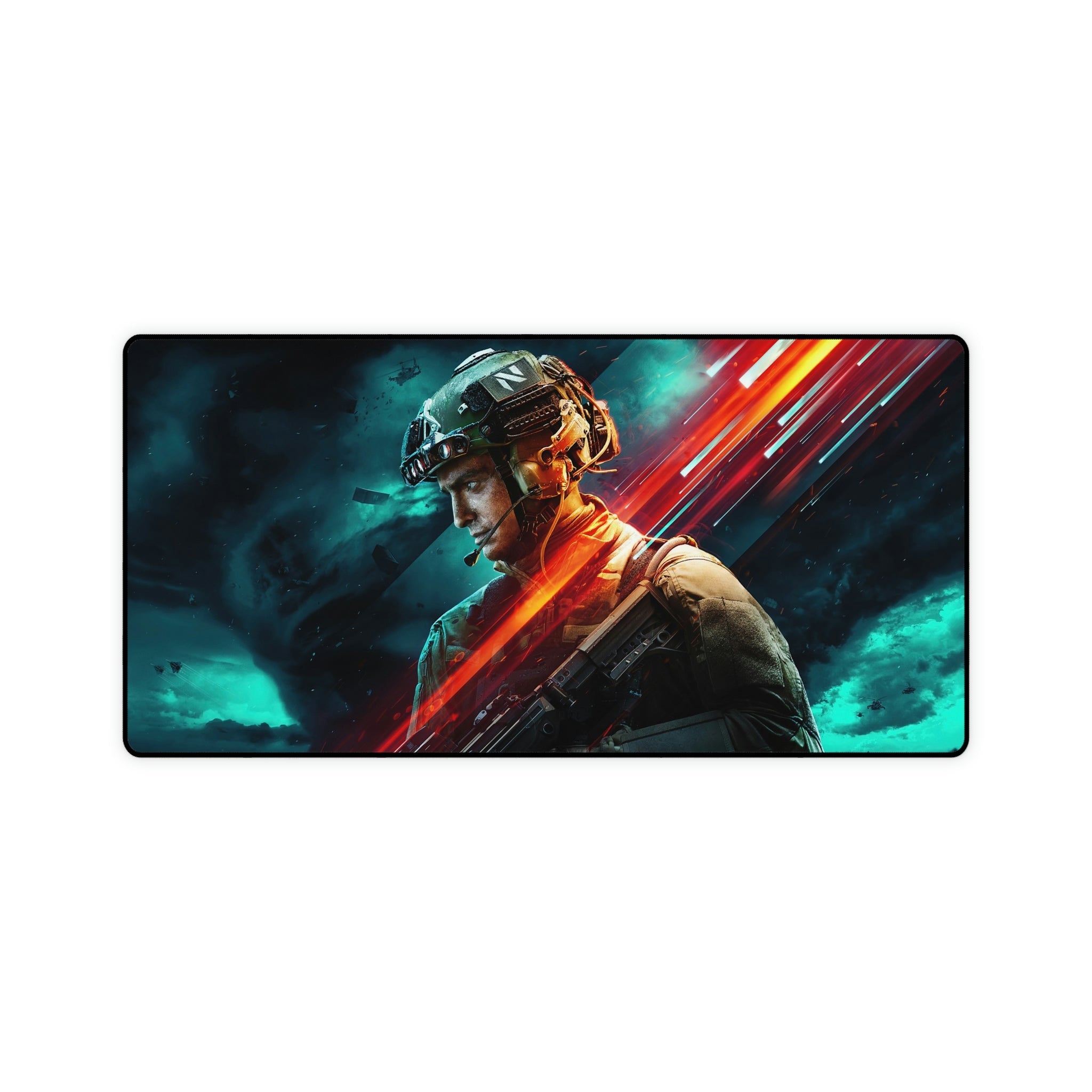 Battlefield 2042 Game Soldier Mouse Pad (Desk Mat)