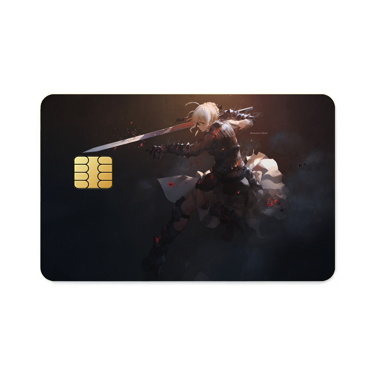 Fate/Stay Night Credit Card Skins (4-in-1 Pack)