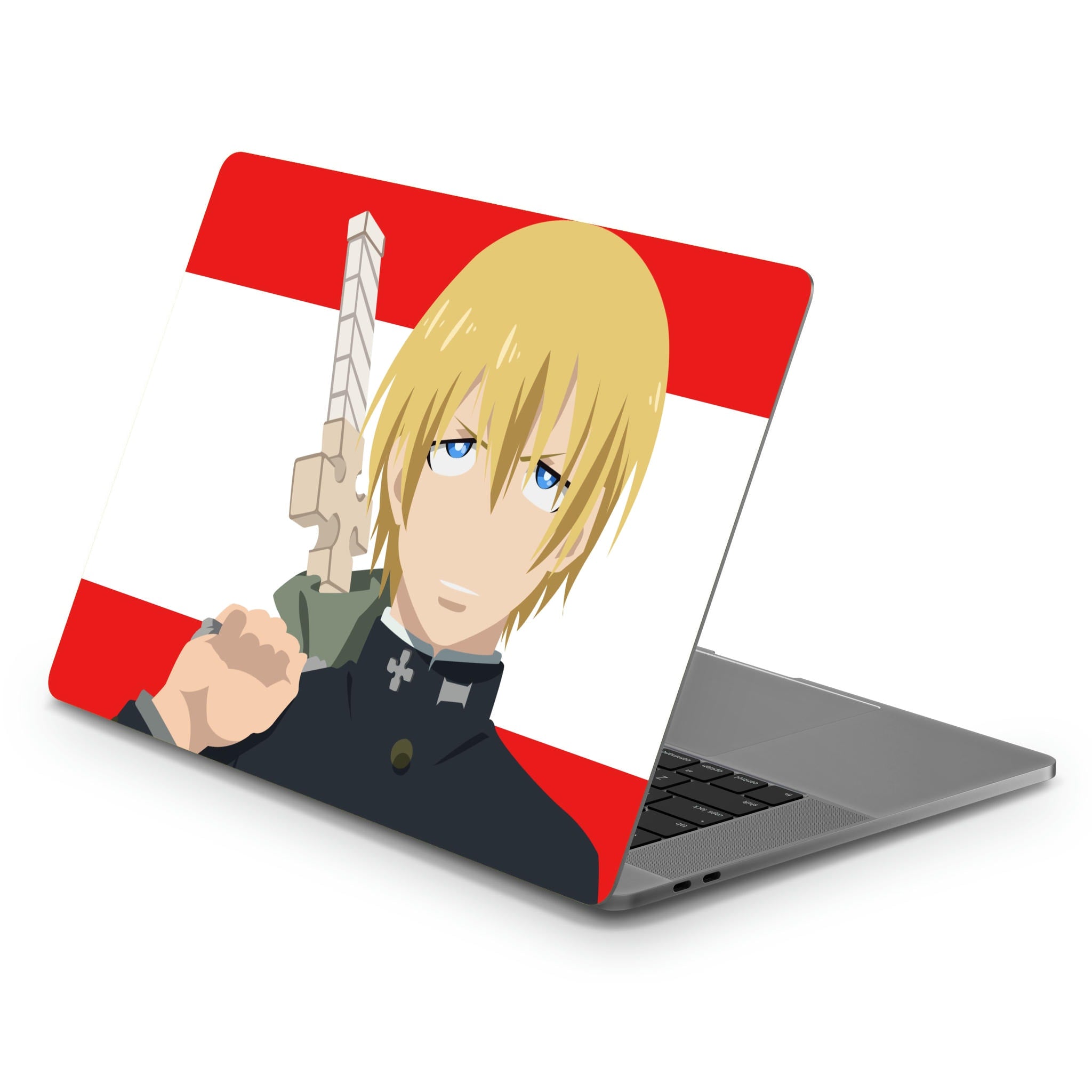 Fire Force Arthur Boyle Macbook Skin