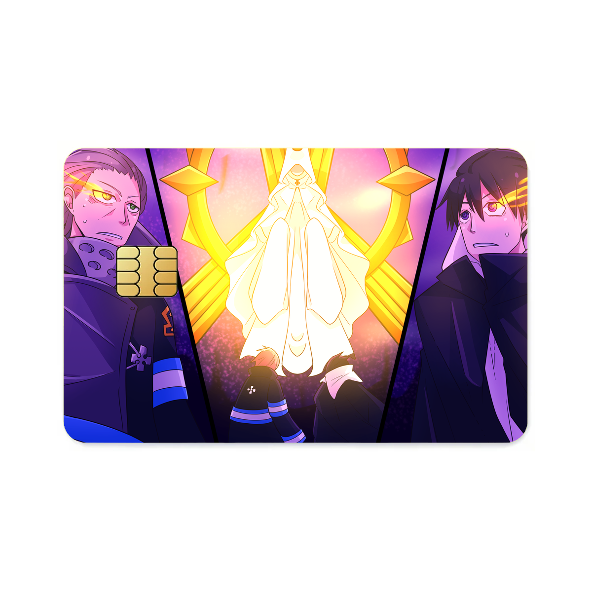 Fire Force Joker Credit Card Skins (4-in-1 Pack)