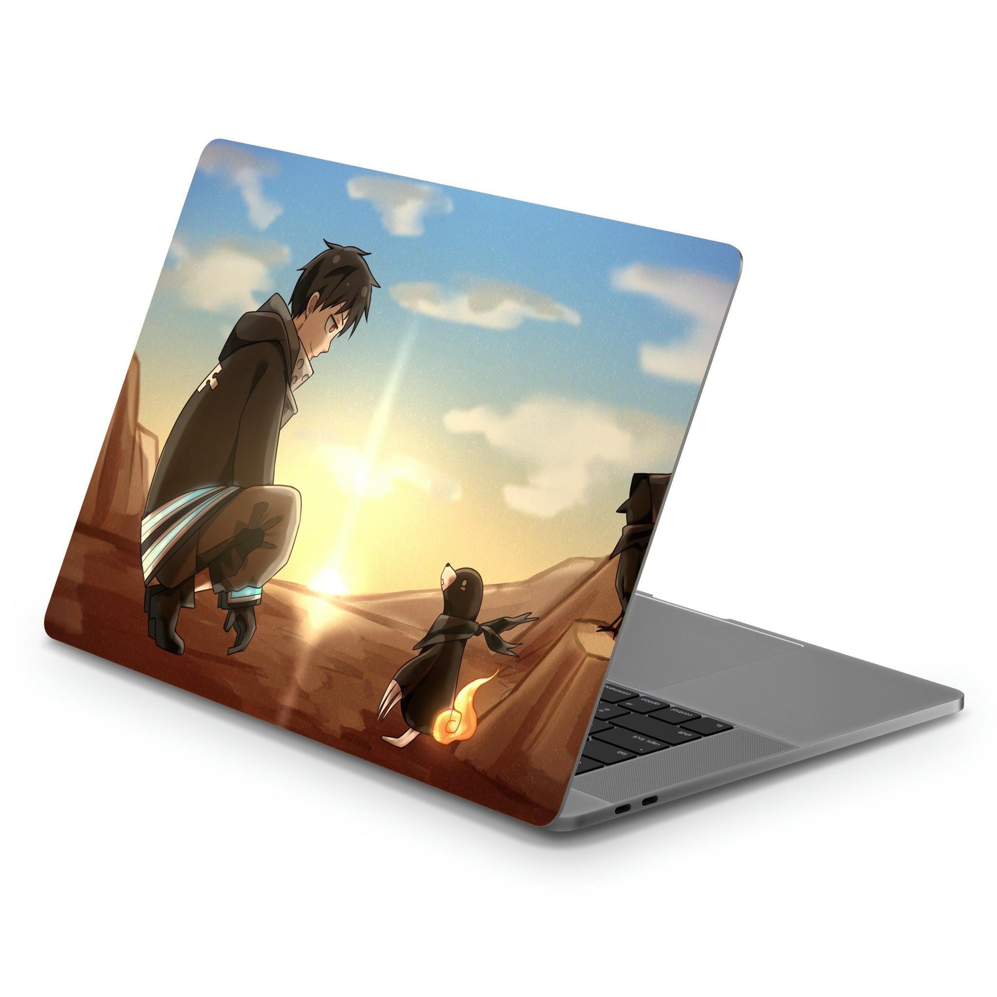 Fire Force Shinra Kusakabe Macbook Skin